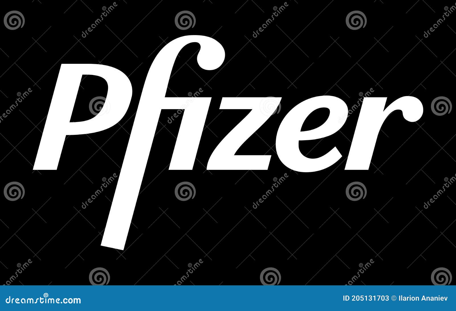 Pfizer Vector Logo - Black Color Silhouette - American Pharmaceutical ...