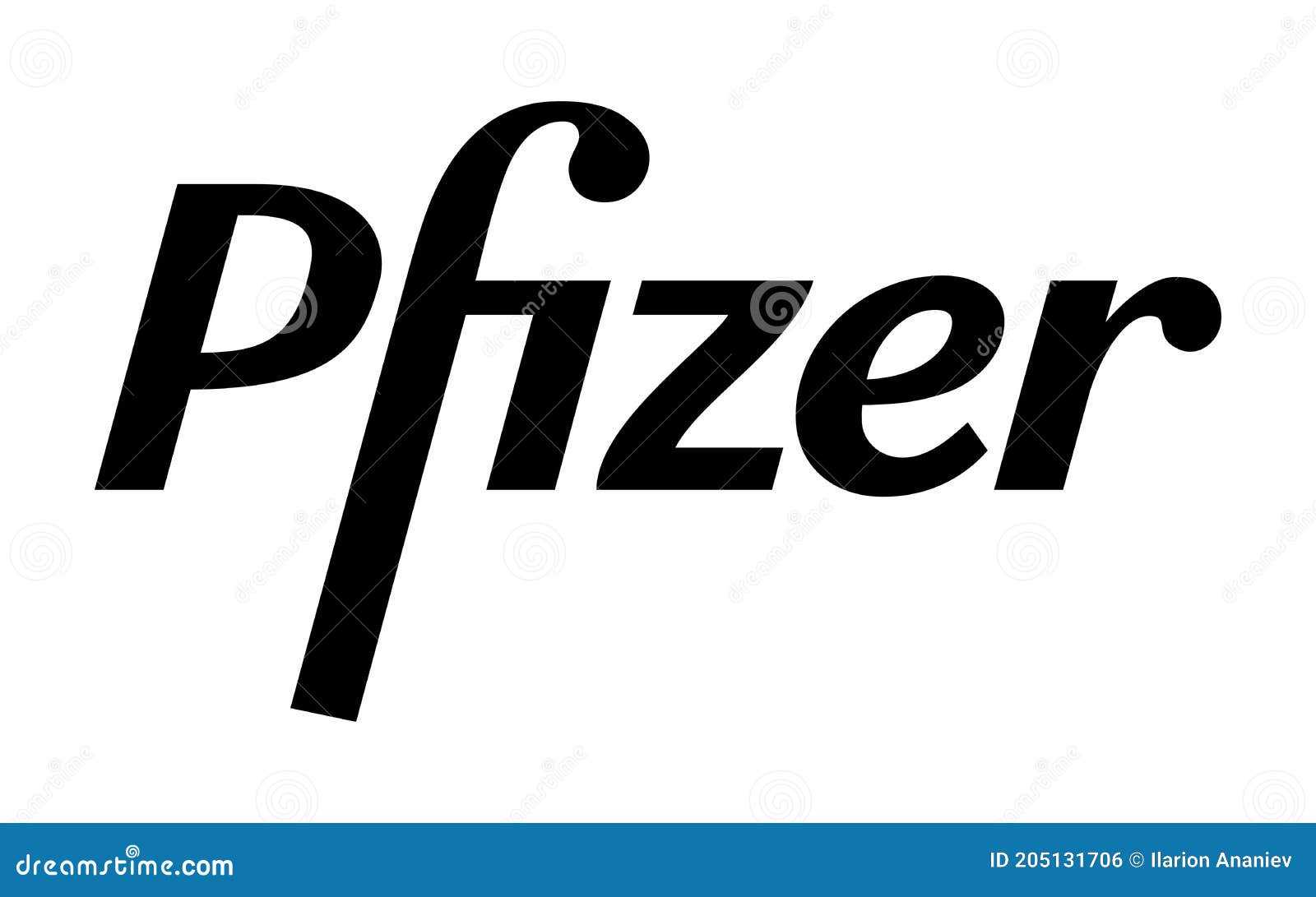Pfizer Vector Logo - Black Color Silhouette - American Pharmaceutical ...