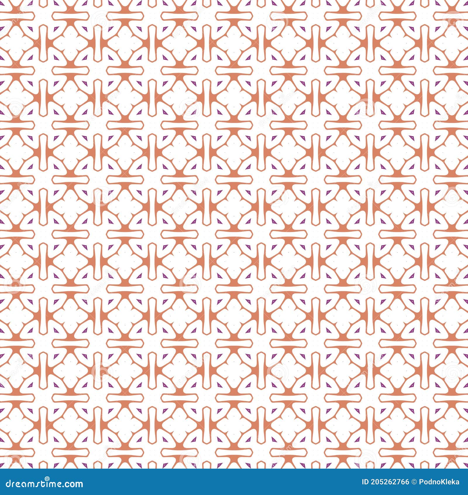 Simple Geometric Cross Flower Print Texture. Vector Ornament Decoration ...
