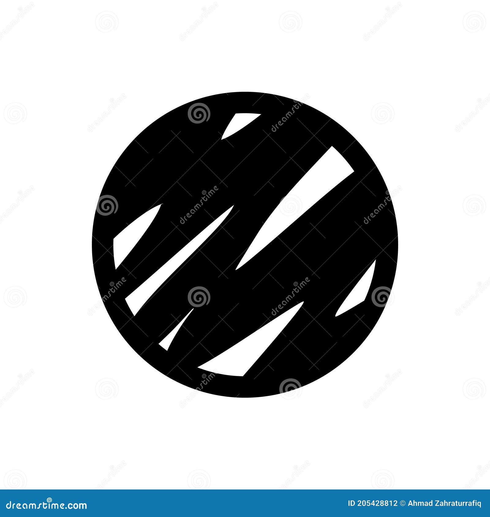 Planet Venus. Space Science Astronomy Icon Symbol Stock Illustration ...