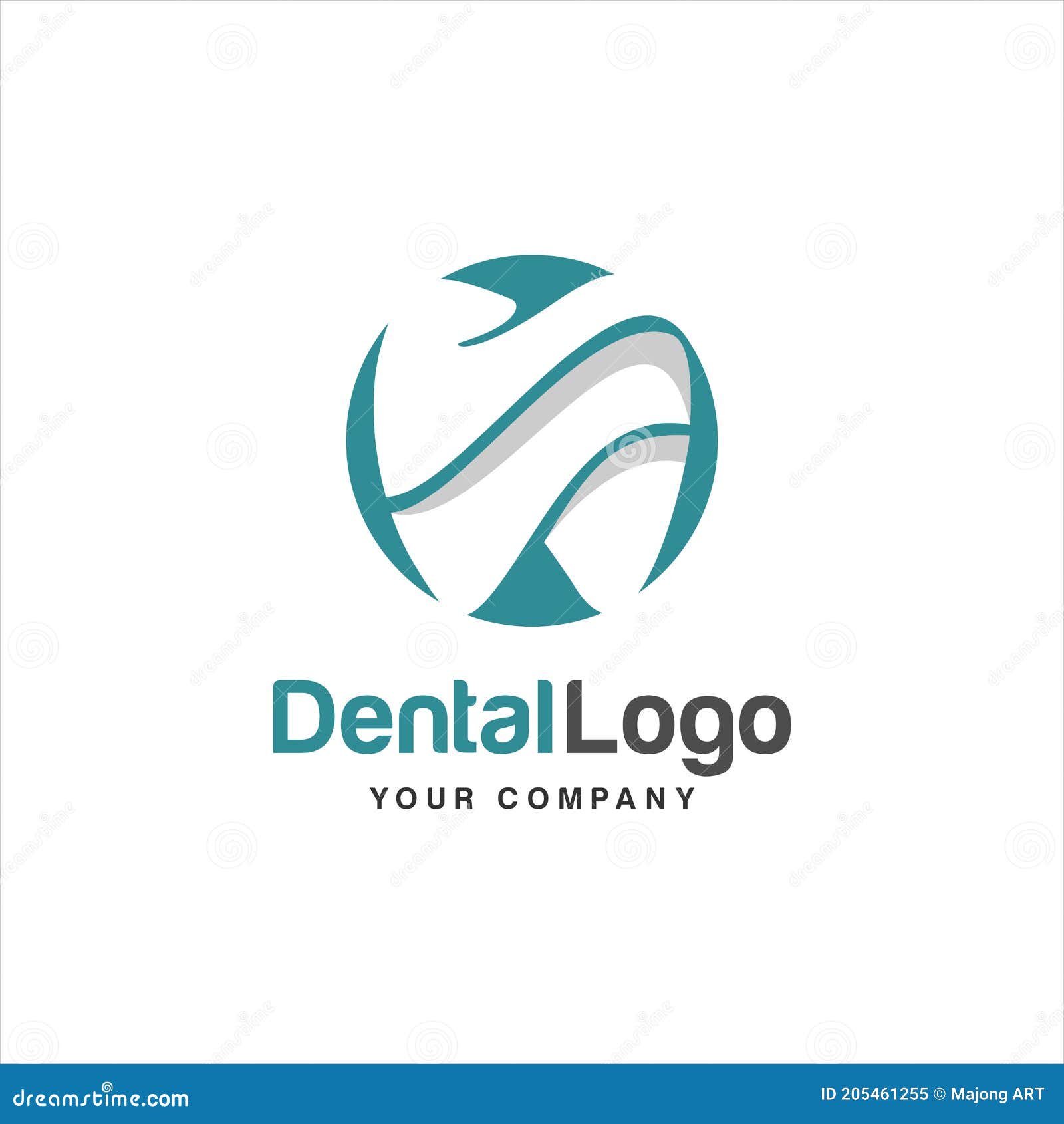 Dental Logo. Abstract Dental Symbol Icon with Modern Design Style Stock ...