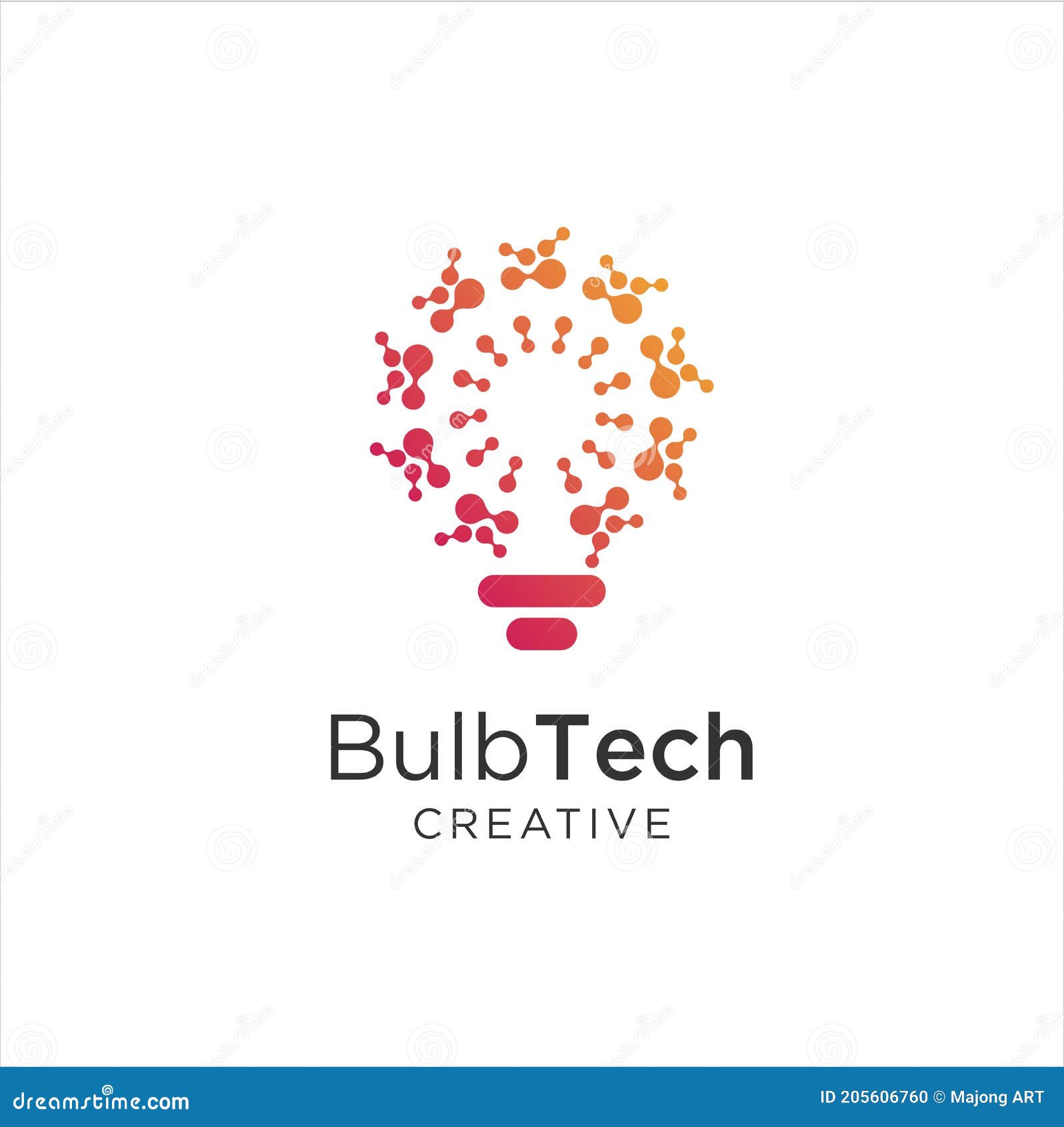 Modern Tech Bulb Logo Designs Concept, Pixel Technology Bulb Idea Logo ...