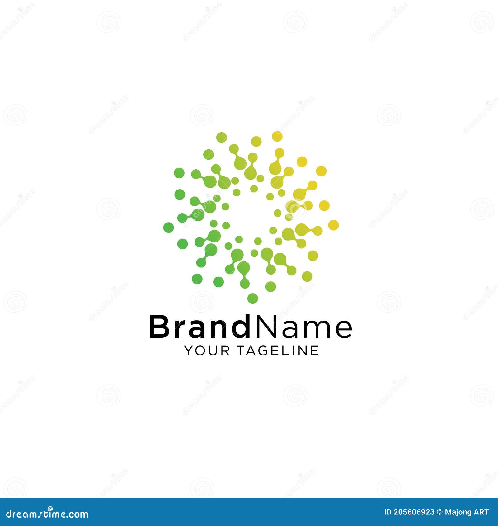 Advanced Analysis Data Base Logo Symbol. Development of Artificial ...