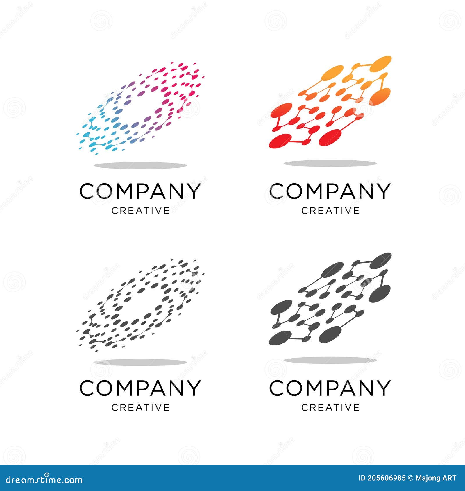 Advanced Analysis Data Base Logo Symbol. Development of Artificial ...