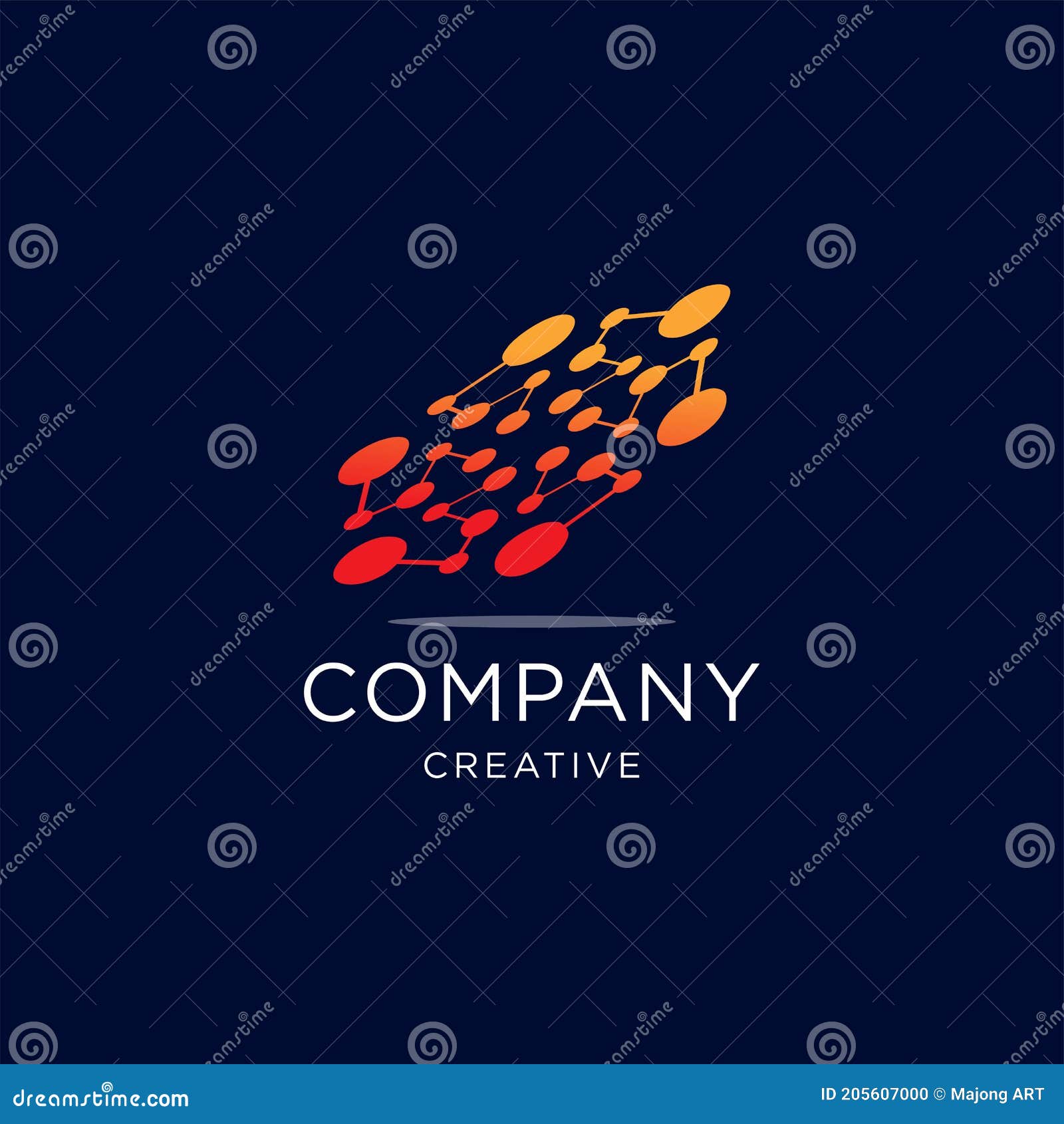 Advanced Analysis Data Base Logo Symbol. Development of Artificial ...