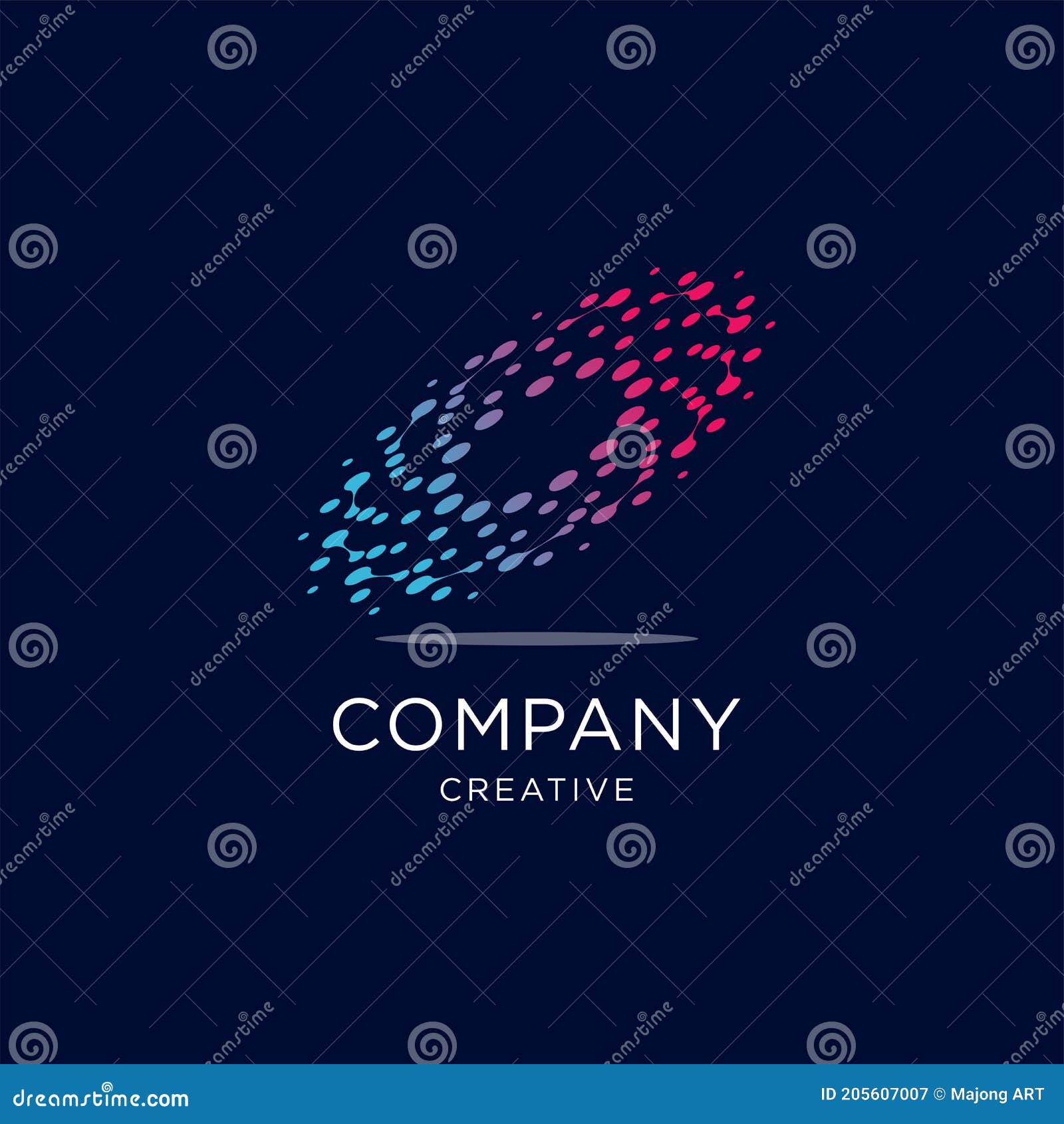 Advanced Analysis Data Base Logo Symbol. Development of Artificial ...