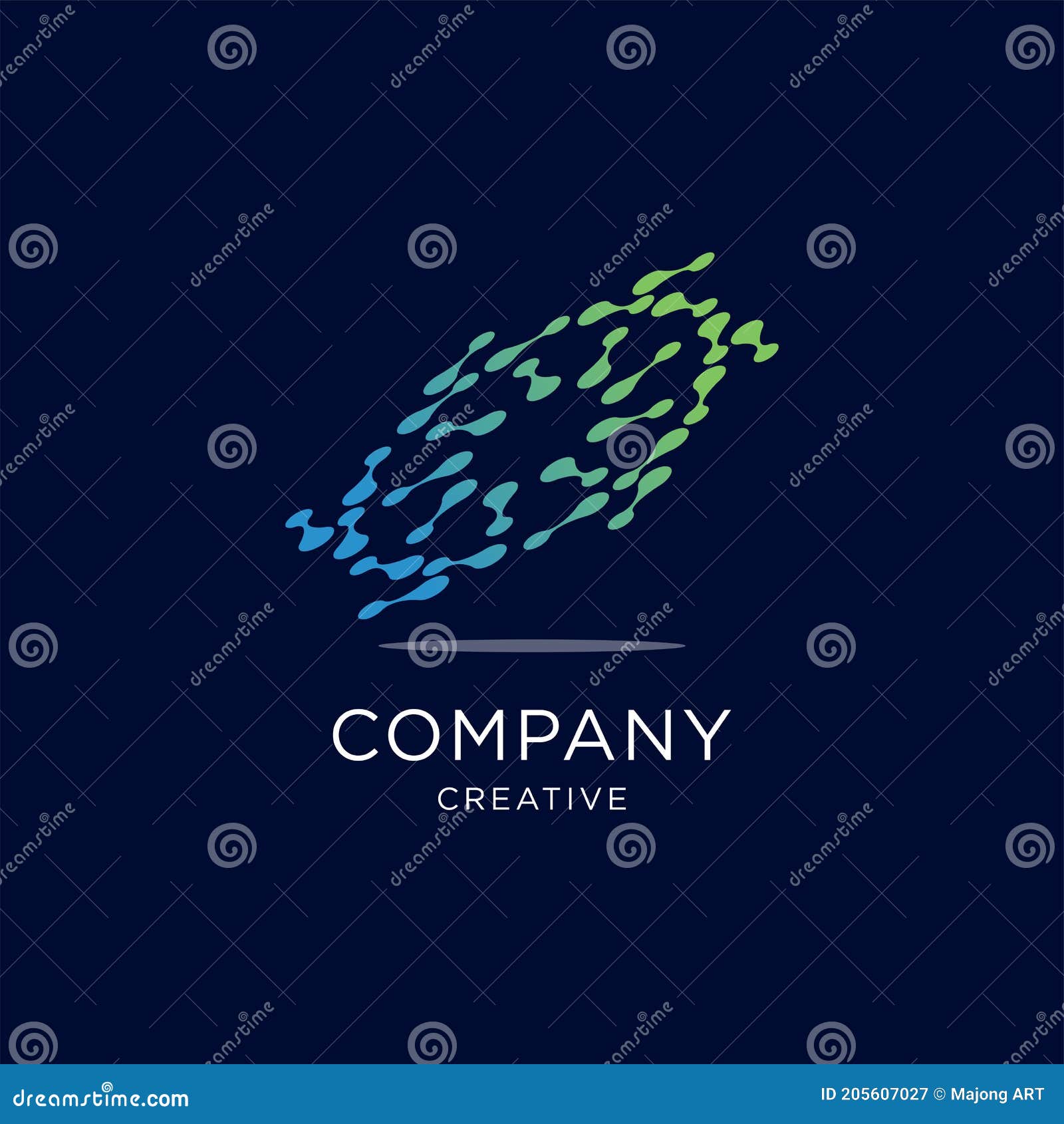 Advanced Analysis Data Base Logo Symbol. Development of Artificial ...