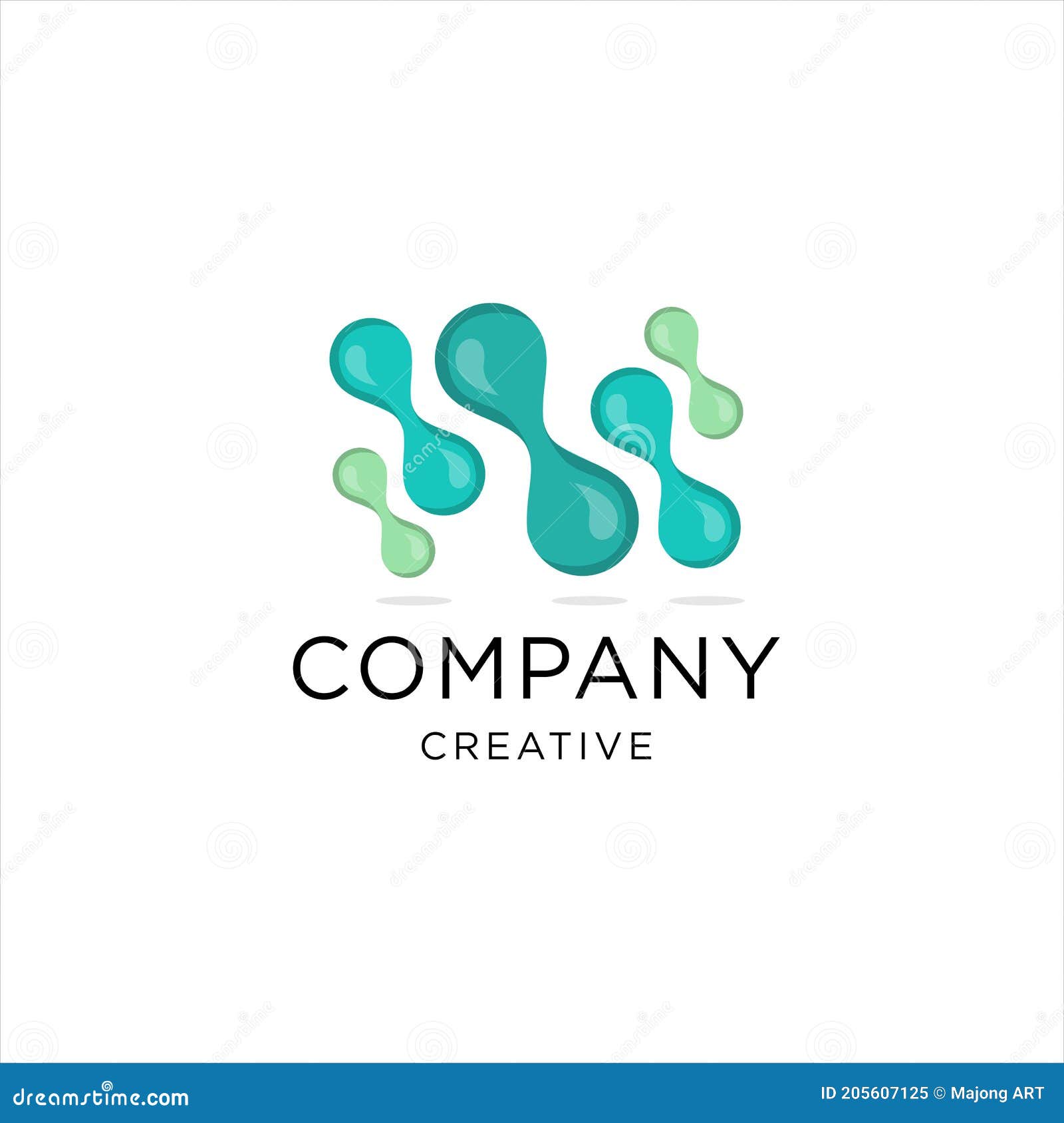 Advanced Analysis Data Base Logo Symbol. Development of Artificial ...