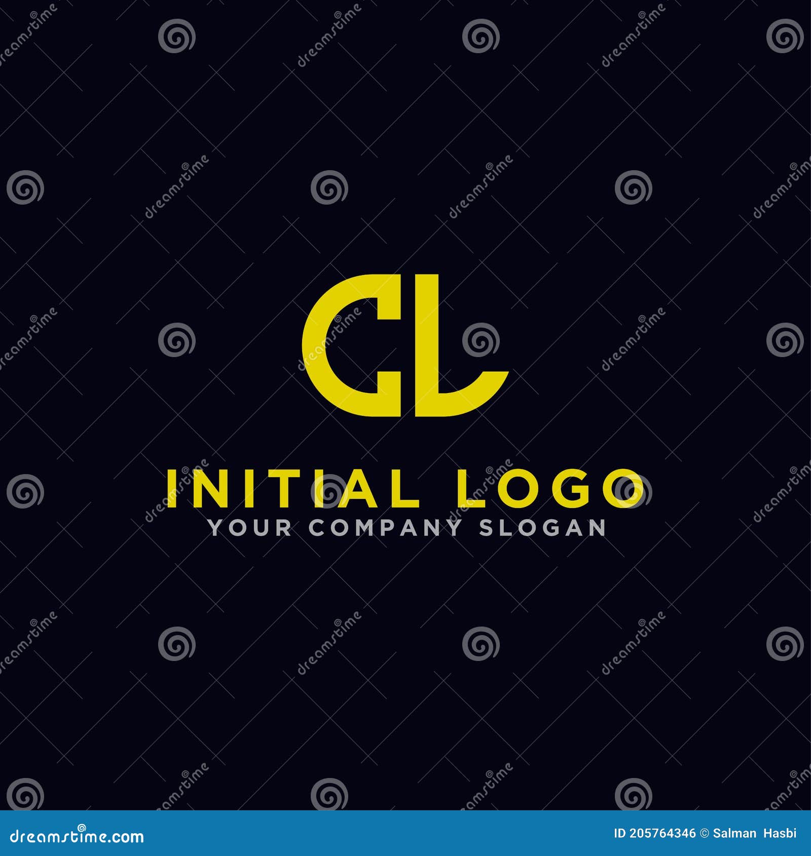 Initial Letters of the CL Logo Icon. -Vector Stock Vector ...