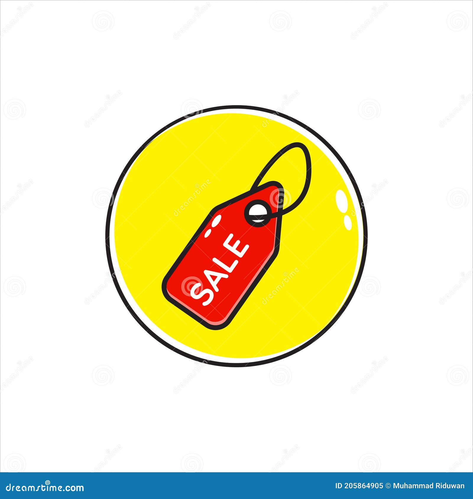Sale sign vector stock vector. Illustration of label - 205864905