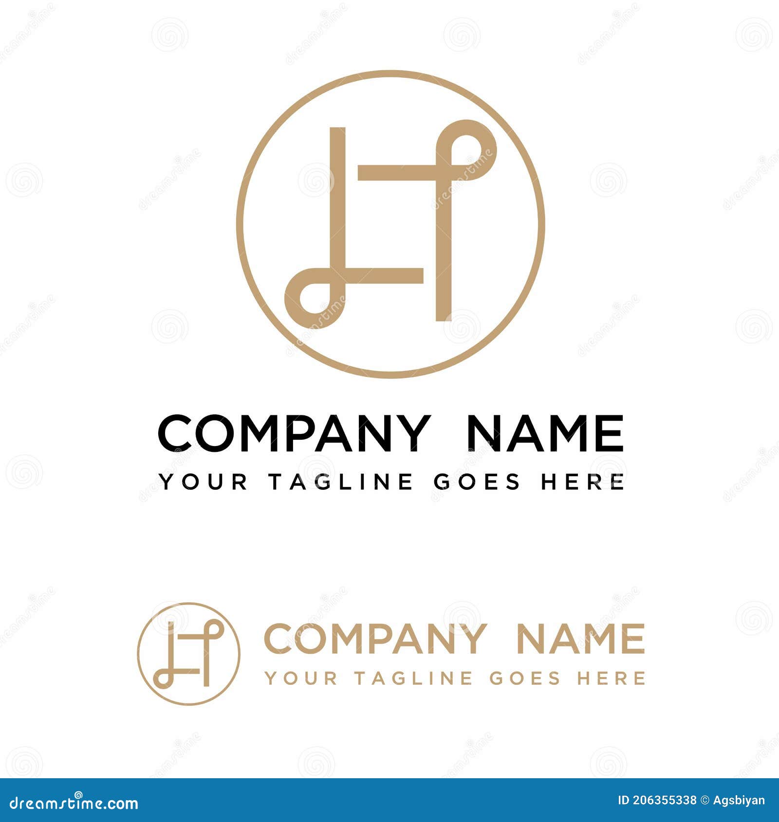 Design or Vector Shape of Two Opposing L Letters Stock Vector ...