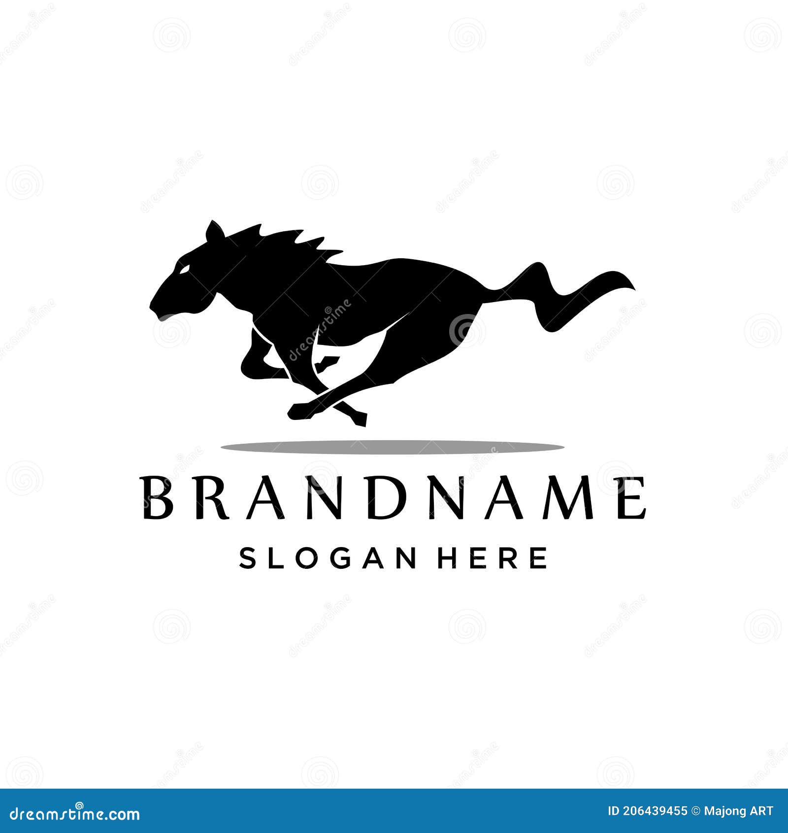 Horse Running Icon Vector Logo. Stock Vector - Illustration of graphic ...