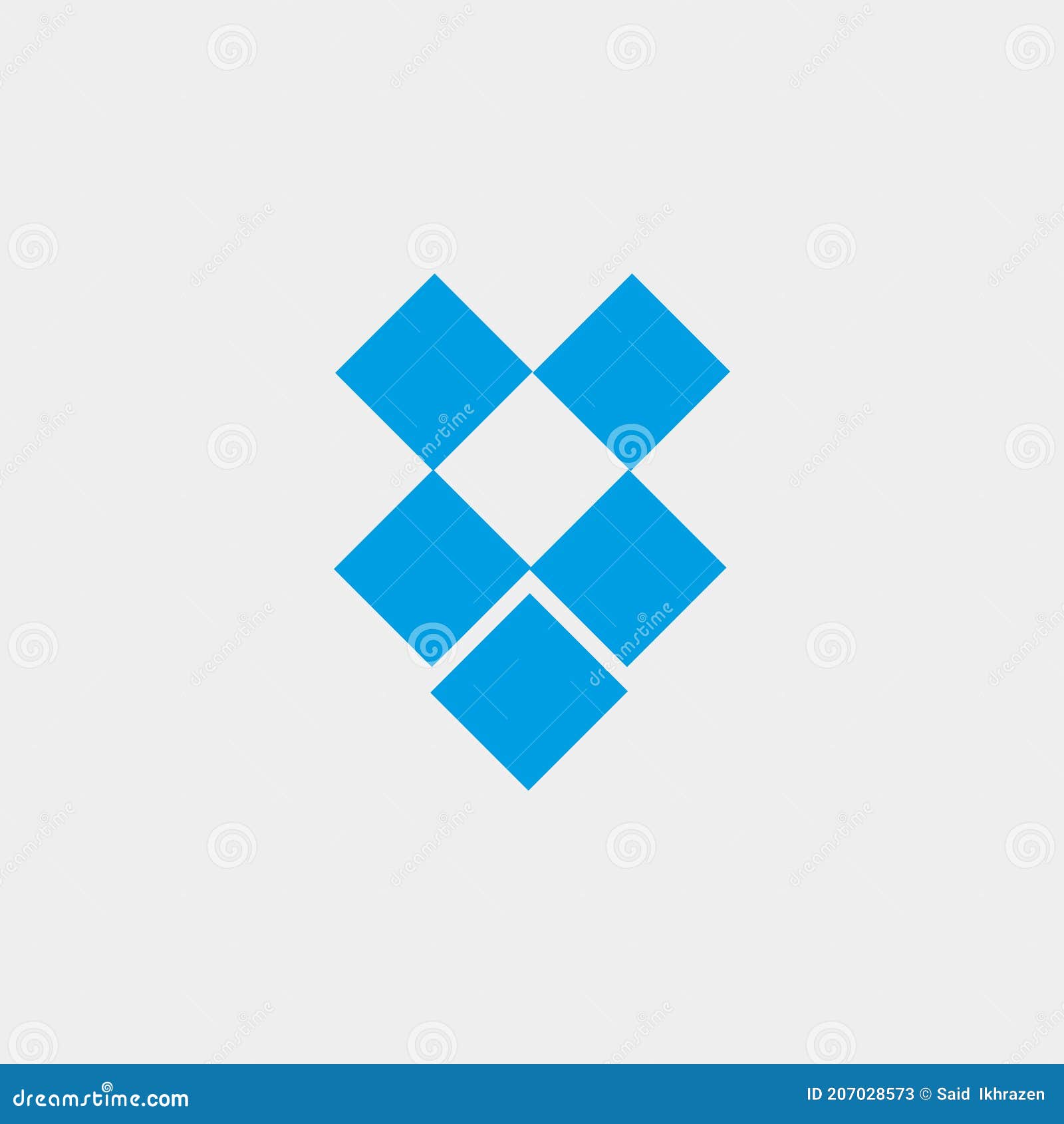 Colored Icon of Open Box Symbol with Shadow. Stock Vector ...