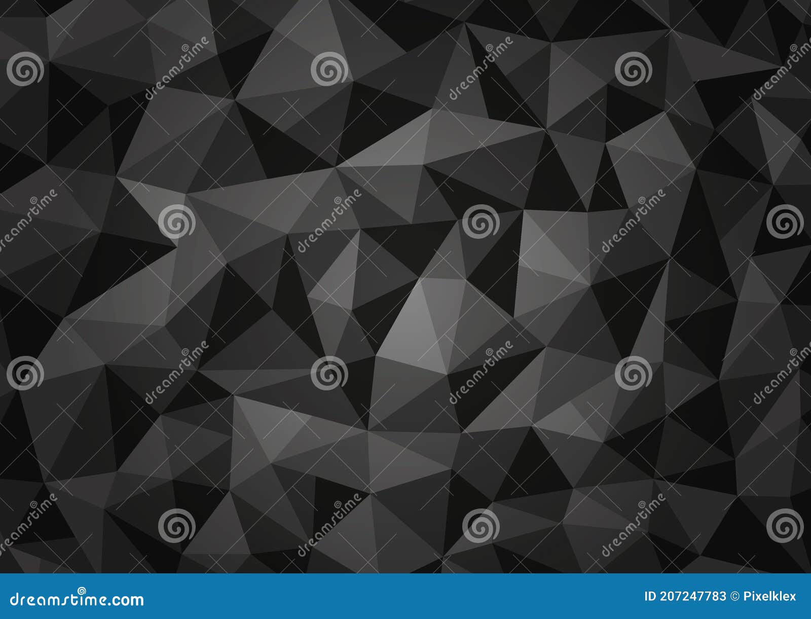 Three-dimensional Black Polygon Background, Abstract Background Image ...