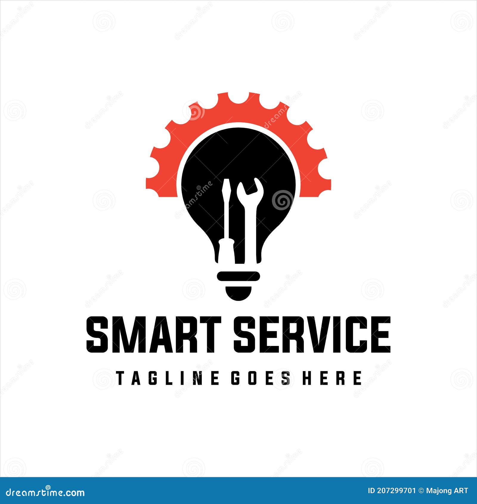 The Lamp Logo Design is a Symbol of Ideas and Creativity,. Stock Vector ...