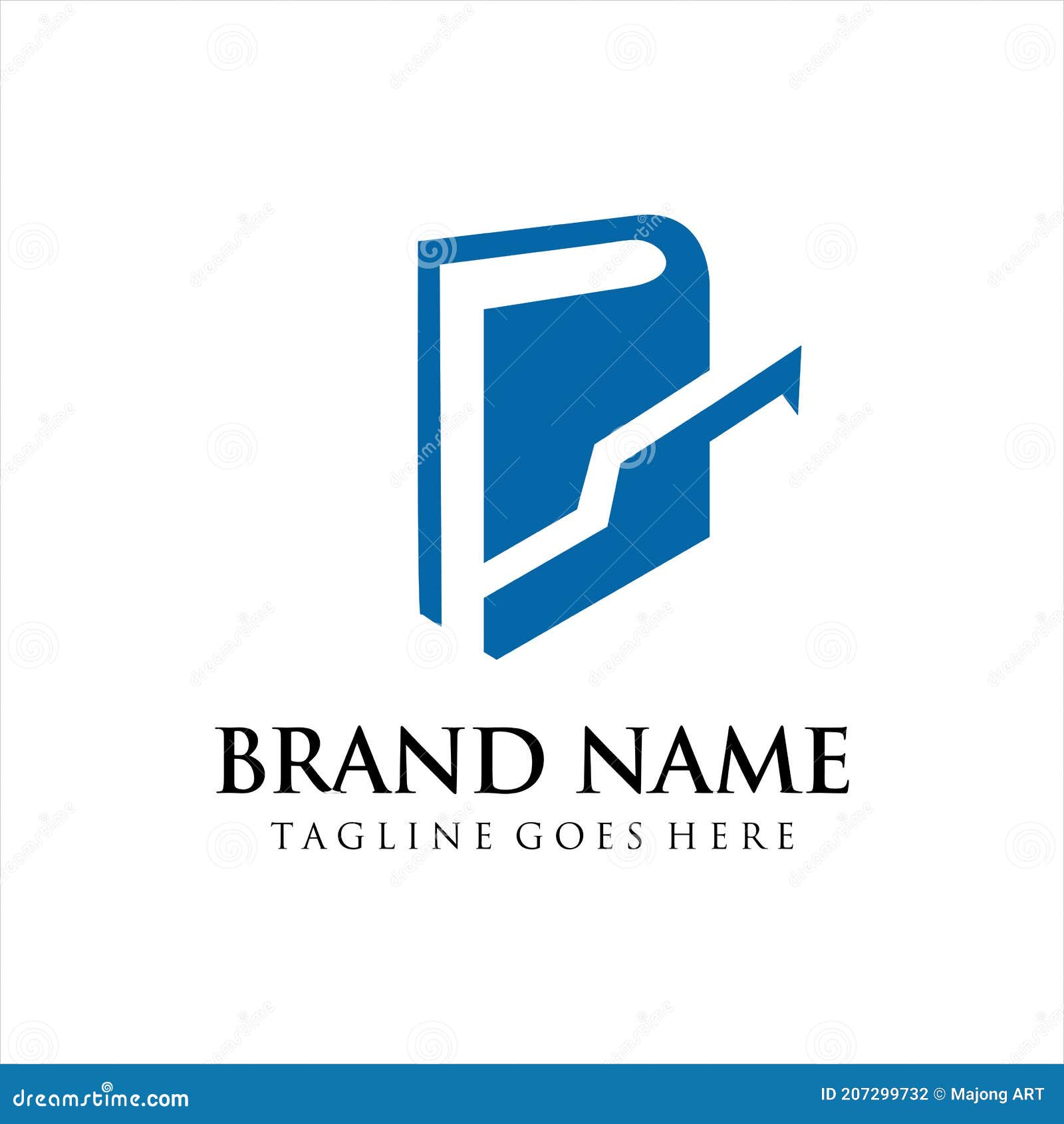 Chart Book Logo Template Stock Vector Stock Vector - Illustration of ...