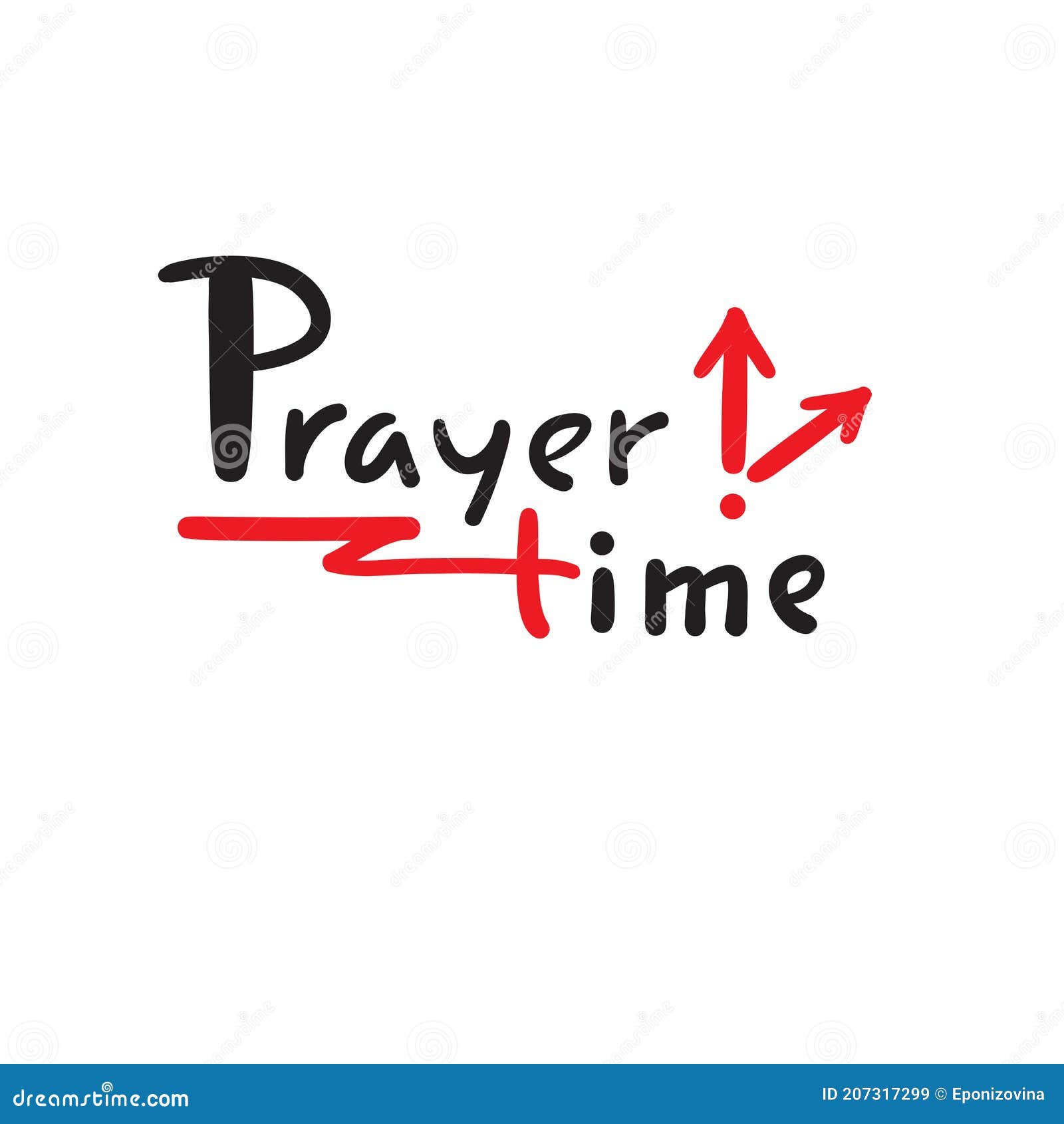 Prayer Time, Clock, Watch Icon. Concept Of UI Design Elements. Digital ...