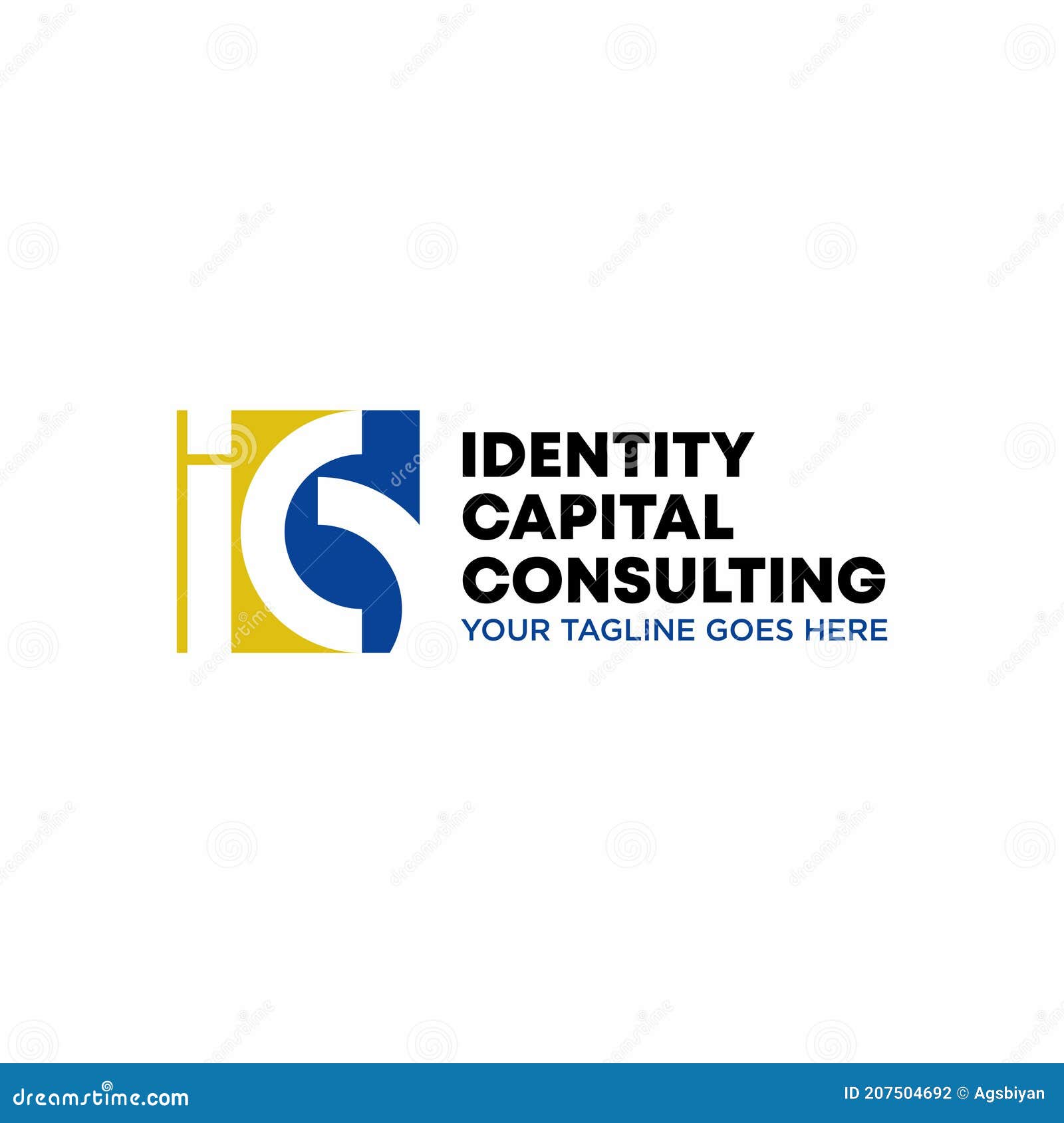 Logo, Design, Vector, ICC Letter Shape Drawing with Technical and Civil ...