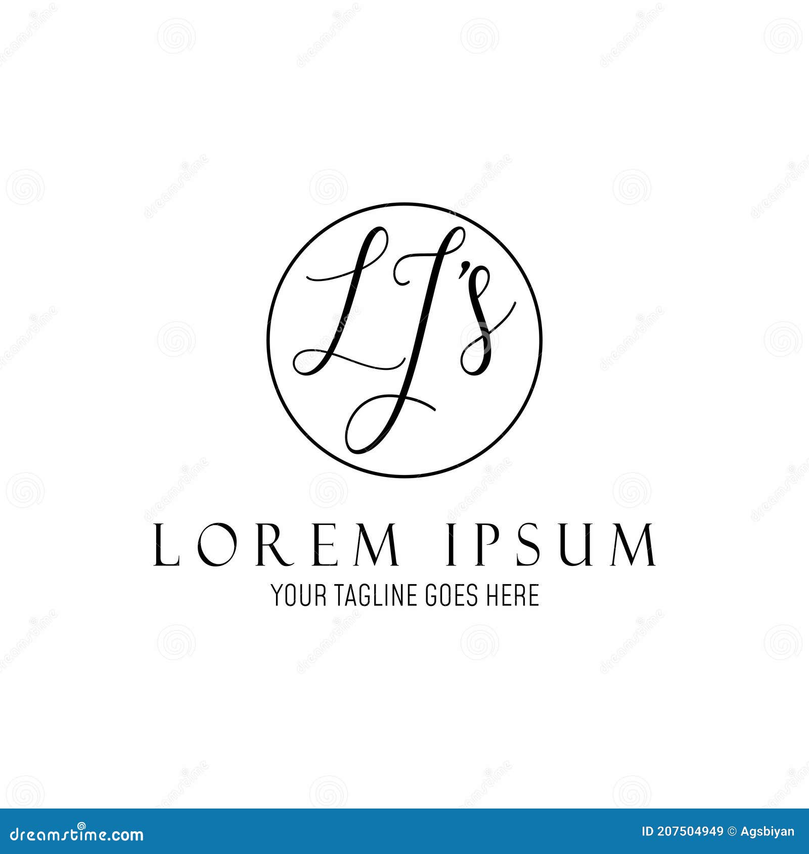 Logo, Design, Vector, Symbol, Image in LJS Letter with an Interesting ...