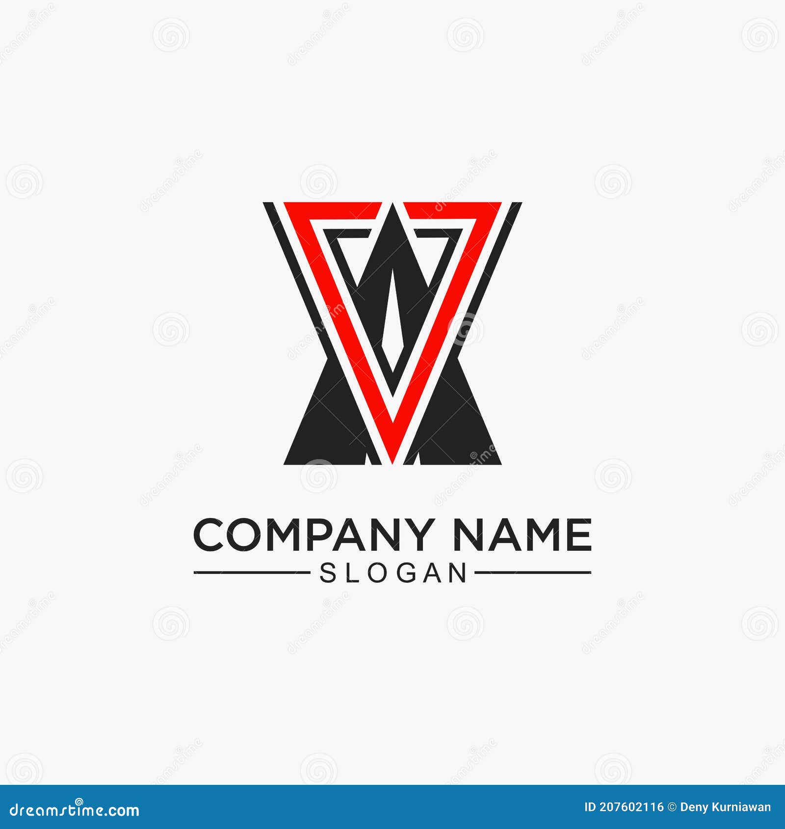 Letter a and V Logo Abstrack Stock Vector - Illustration of element ...