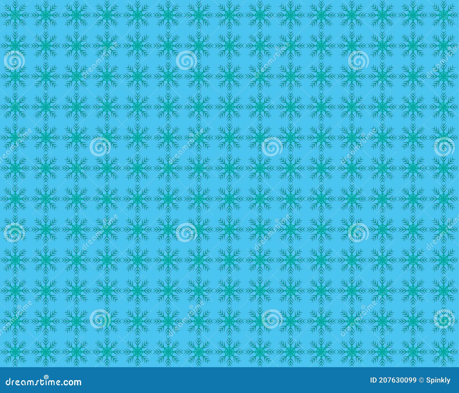 Snowflakes Repeat Pattern Design Wallpaper Stock Illustration ...
