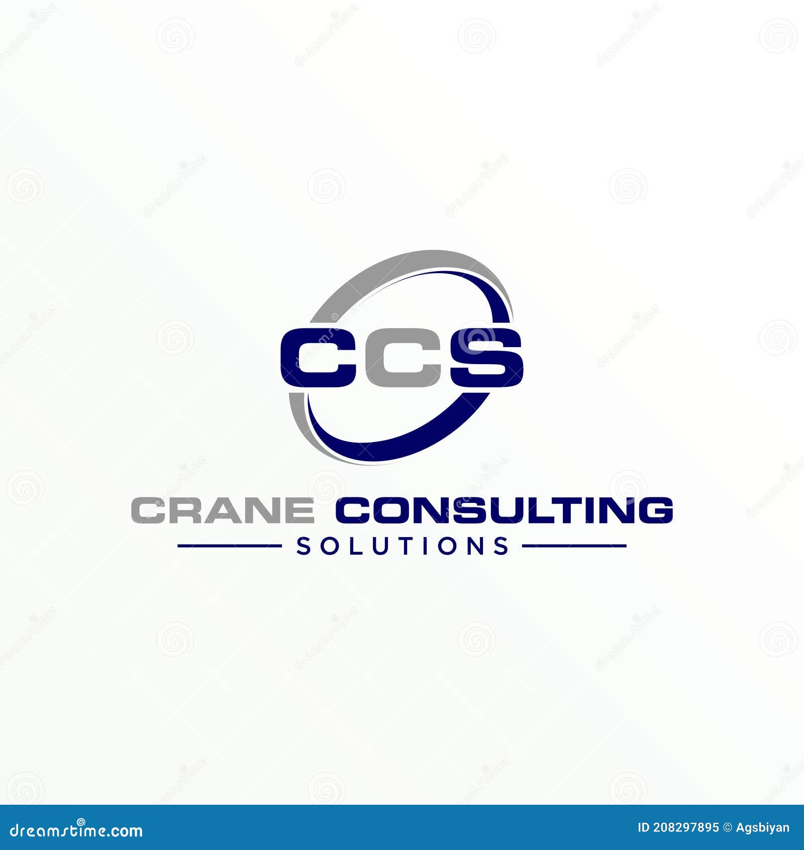 Letter Logo. Monogram Design. CCS Font. Consulting Company Idea. Stock ...