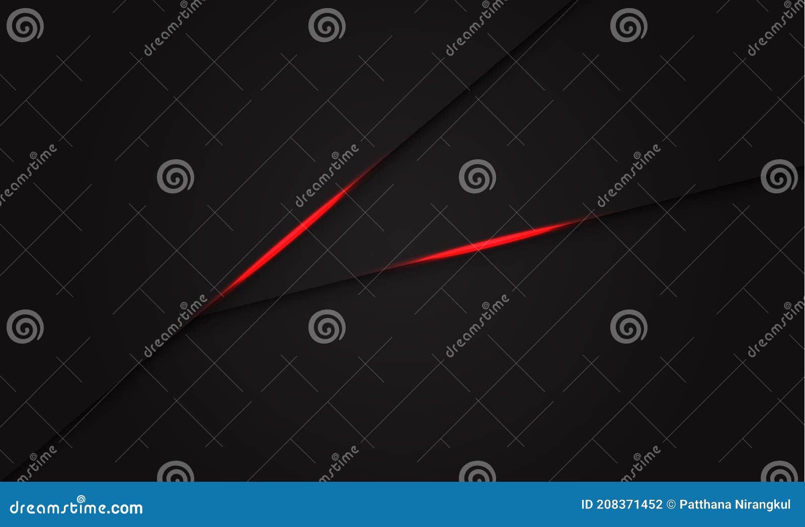 Abstract Red Light Shadow Line on Dark Grey Design Modern Futuristic ...