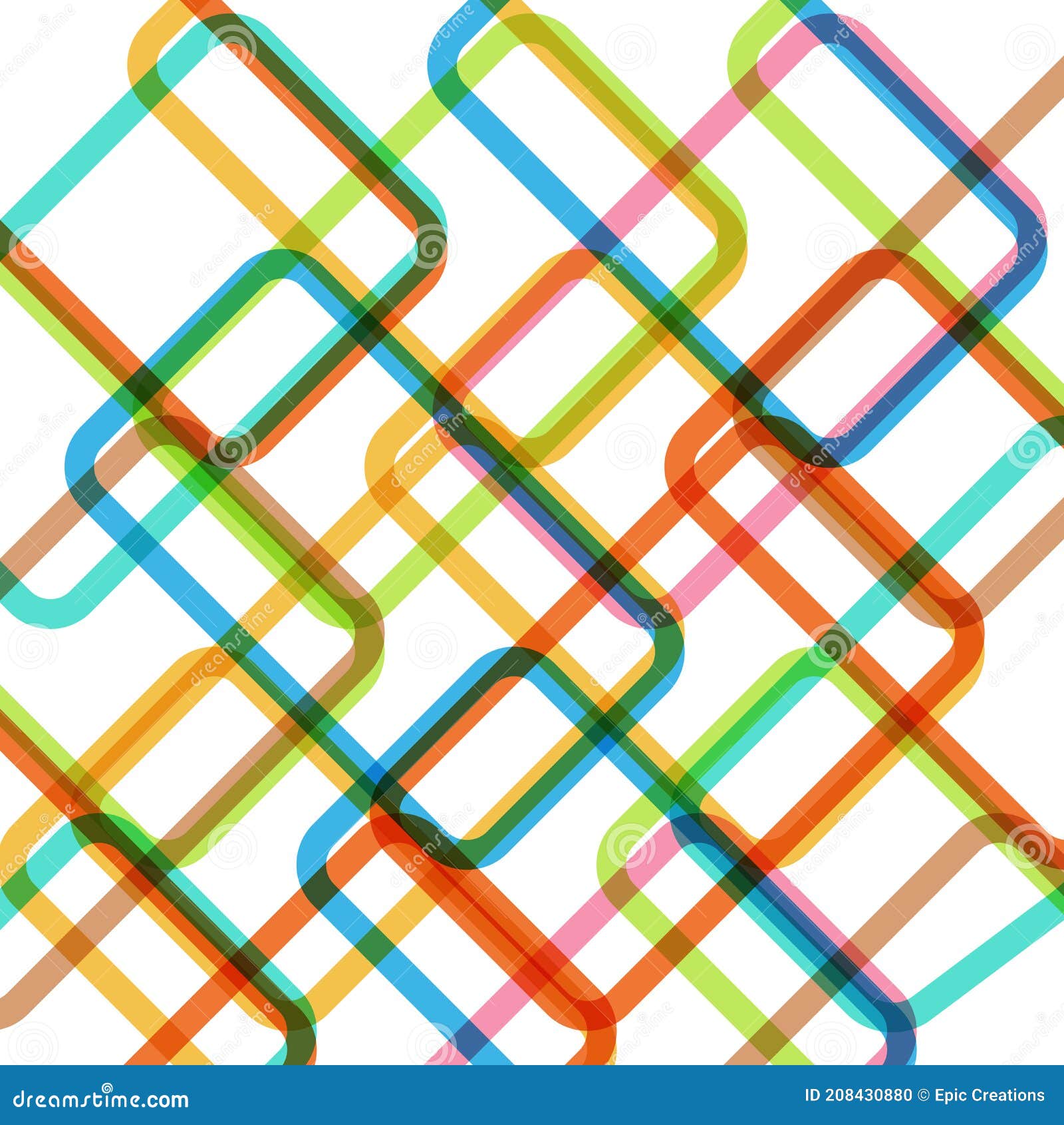 Illustration of Geometrical Abstract Background. Stock Vector ...