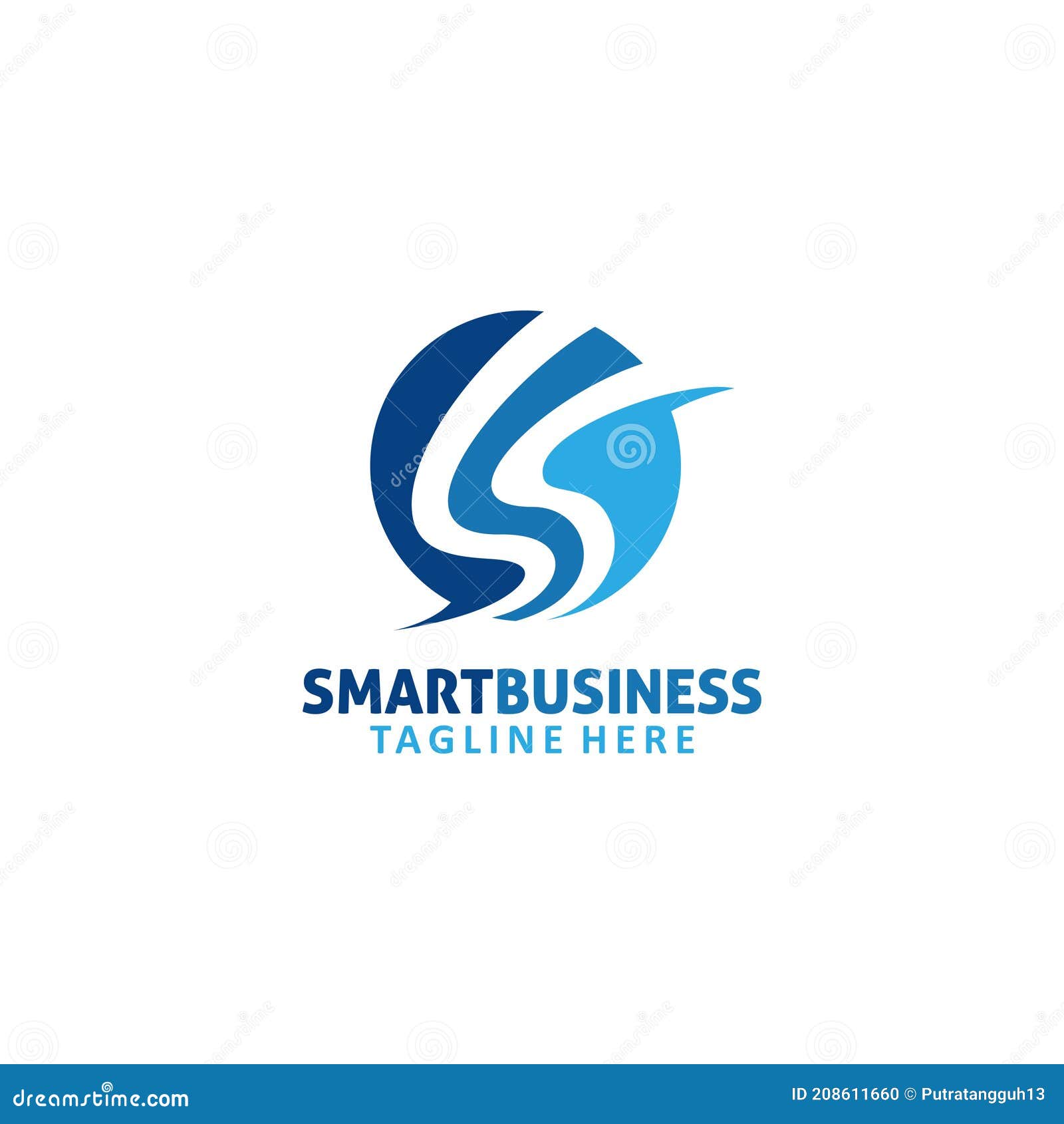 Business Smart Logo Vector Design Stock Vector - Illustration of ...