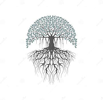 Printable Banyan Tree Image Vector Isolated Stock Vector - Illustration ...