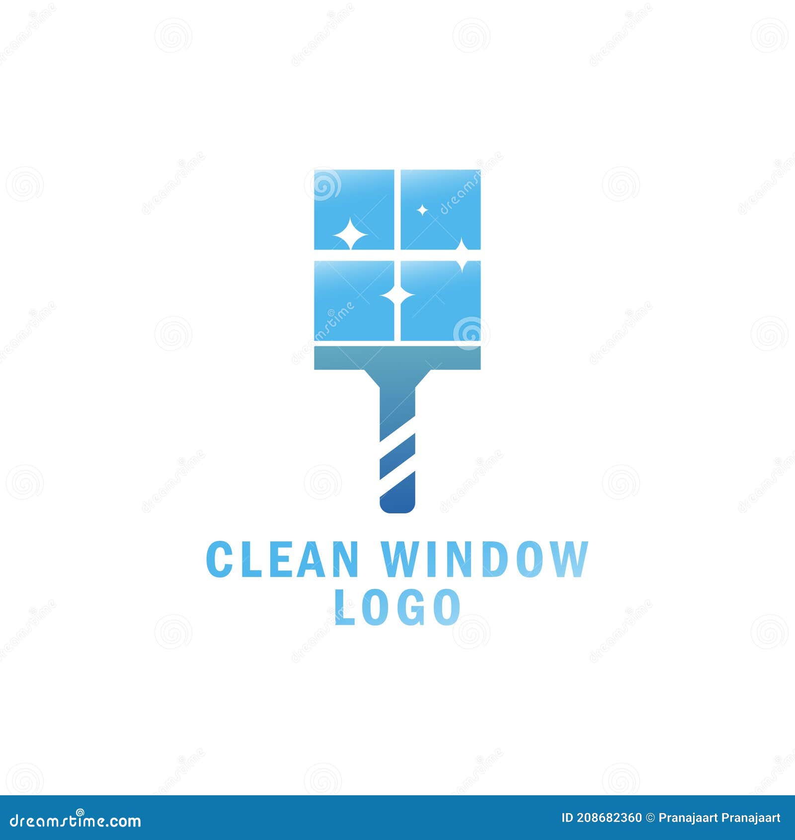 Clean Window Logo Design Vector Stock Vector - Illustration of graphic ...
