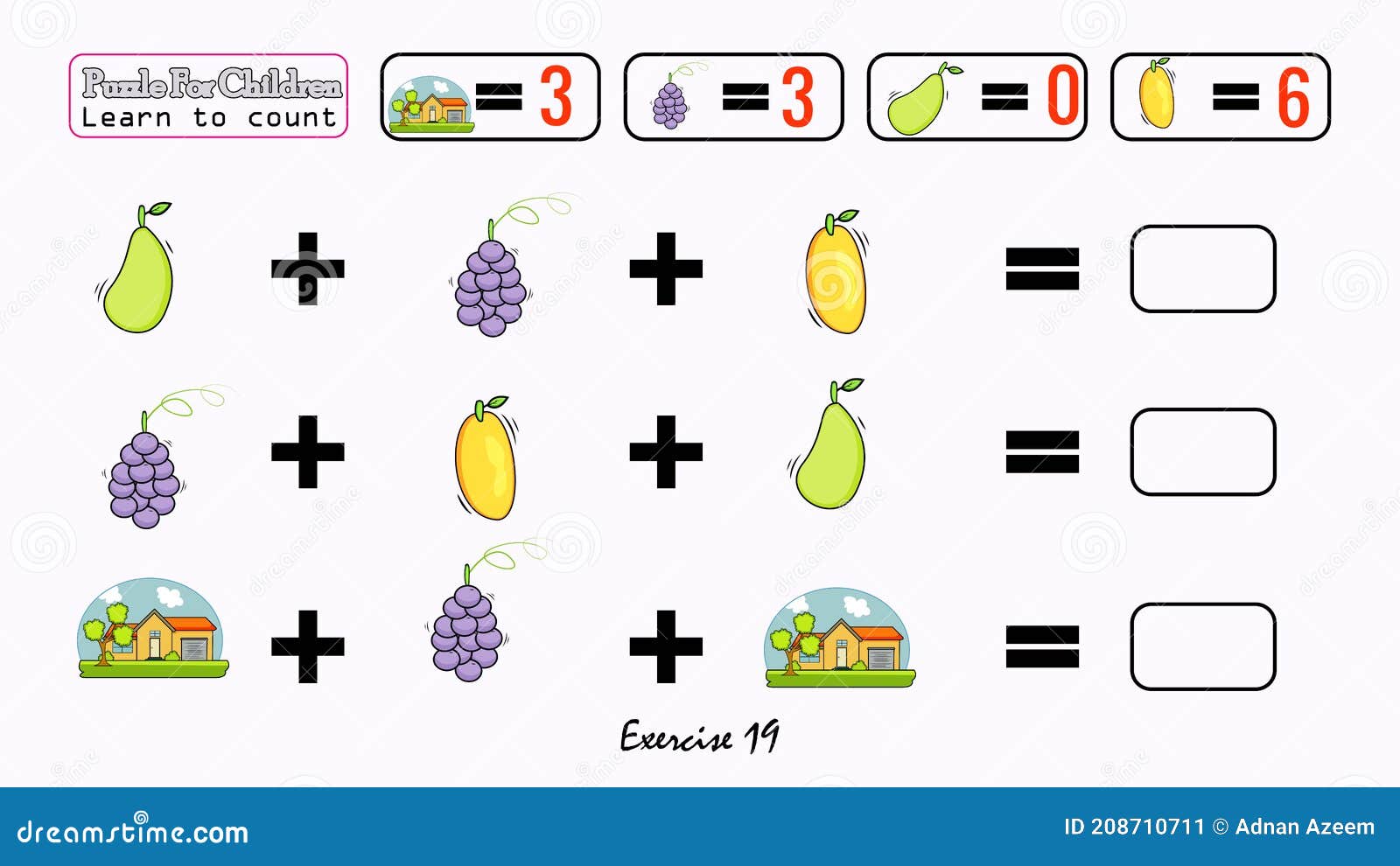 Math Chart for Kids Learning Solve it Children Learning Math Game ...