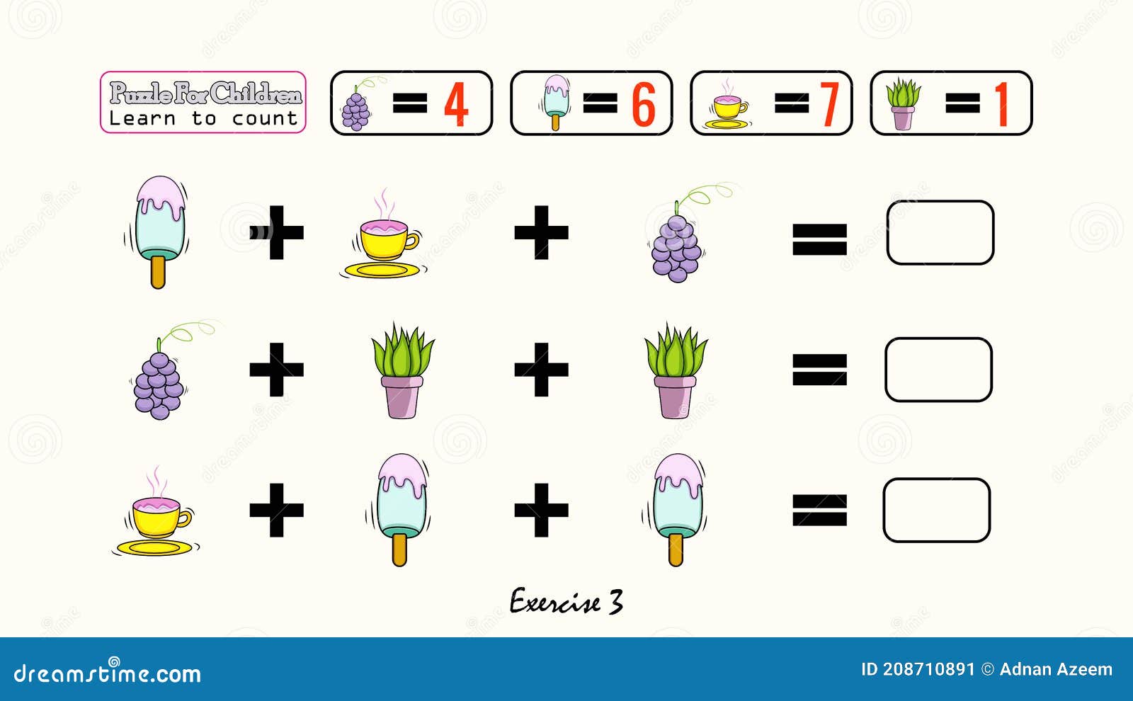 Fun and Learning Game Puzzle Chart for Children for Boost Kids Learning ...