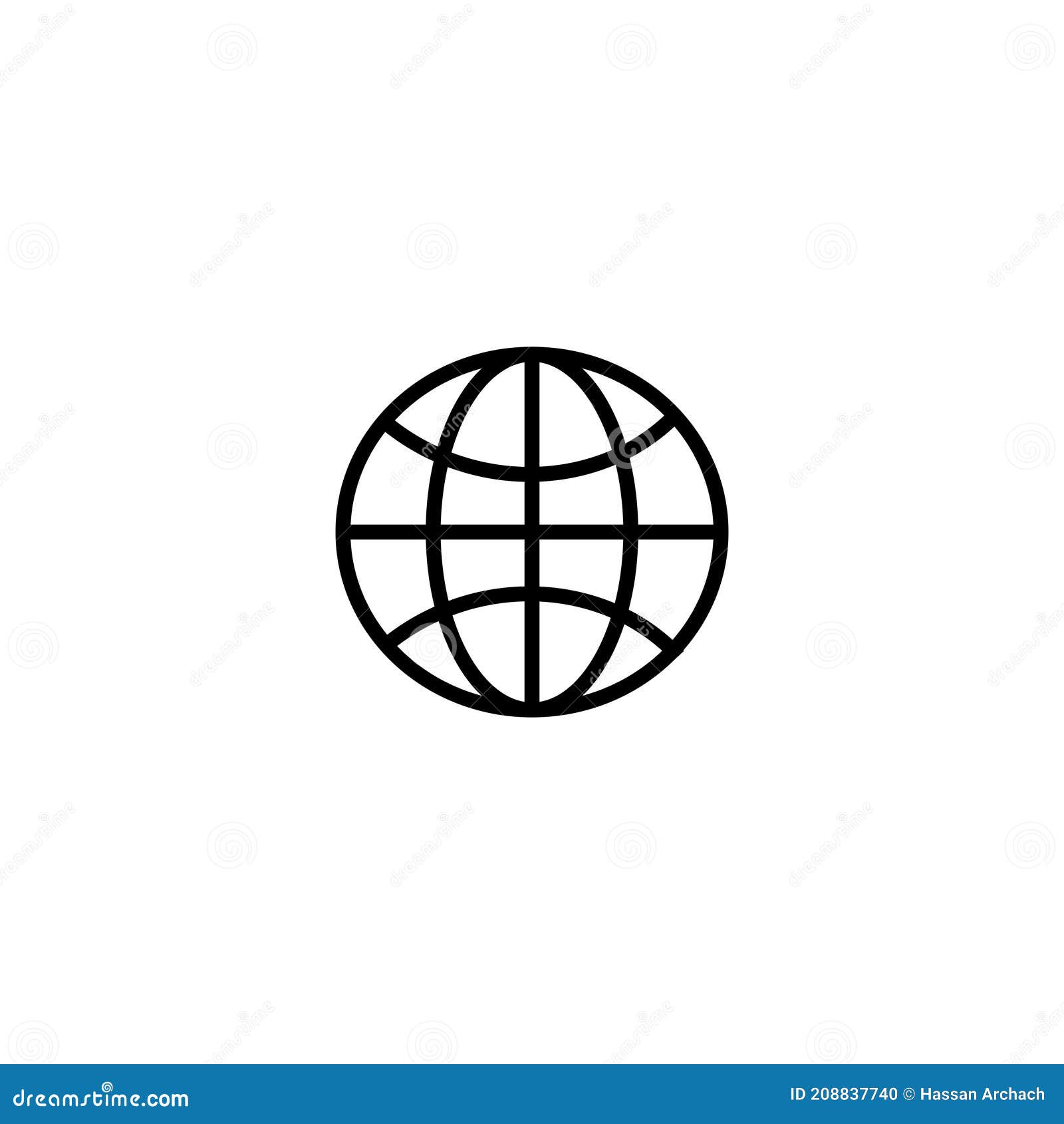 Internet Icon.Go To Web Sign. Internet Symbol Stock Illustration ...