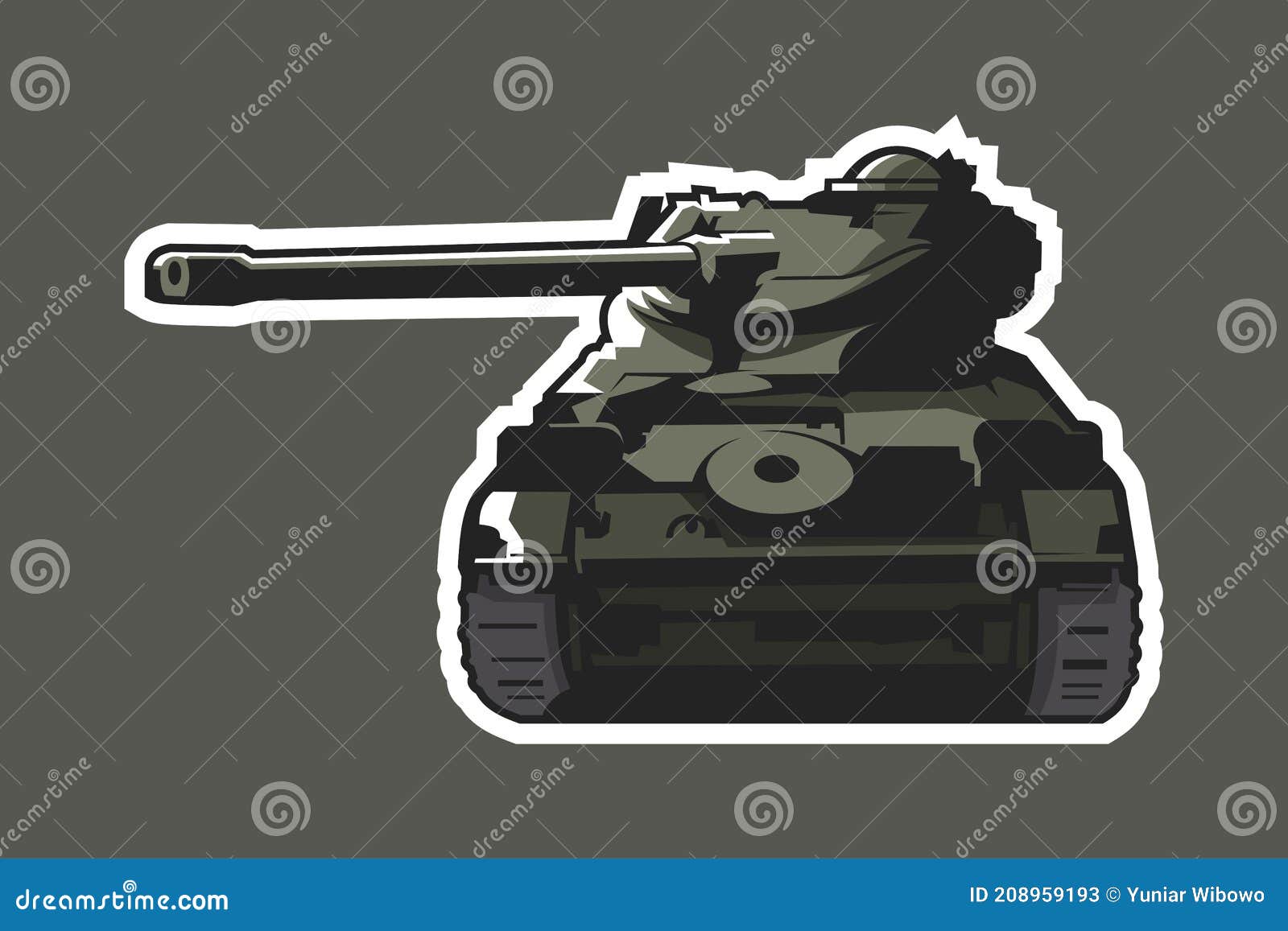 Light Tank Apc With Arctic Camouflage With Fictional Design - Isolated ...