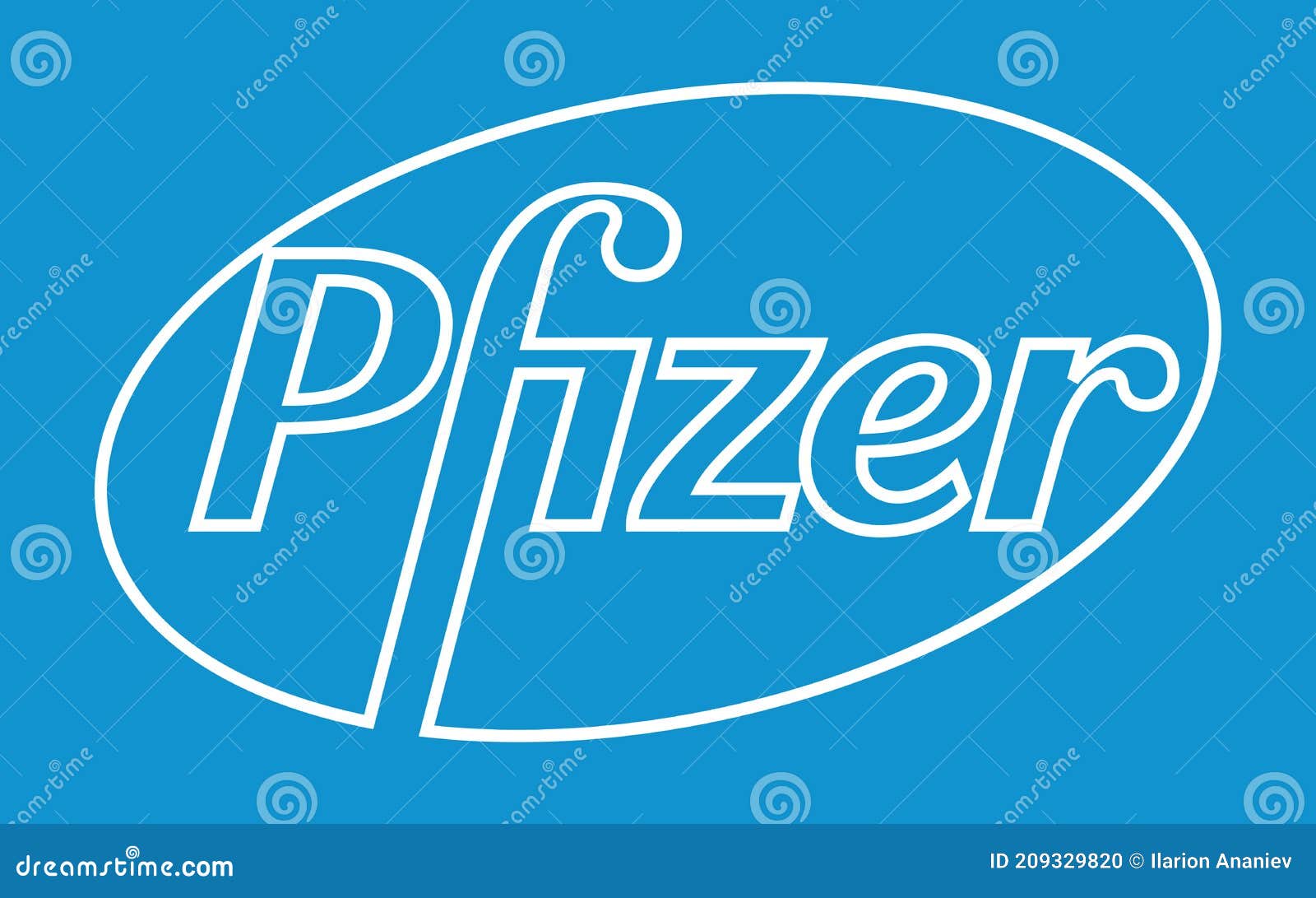 Pfizer Vector Logo - Latest Blue Color - American Pharmaceutical ...