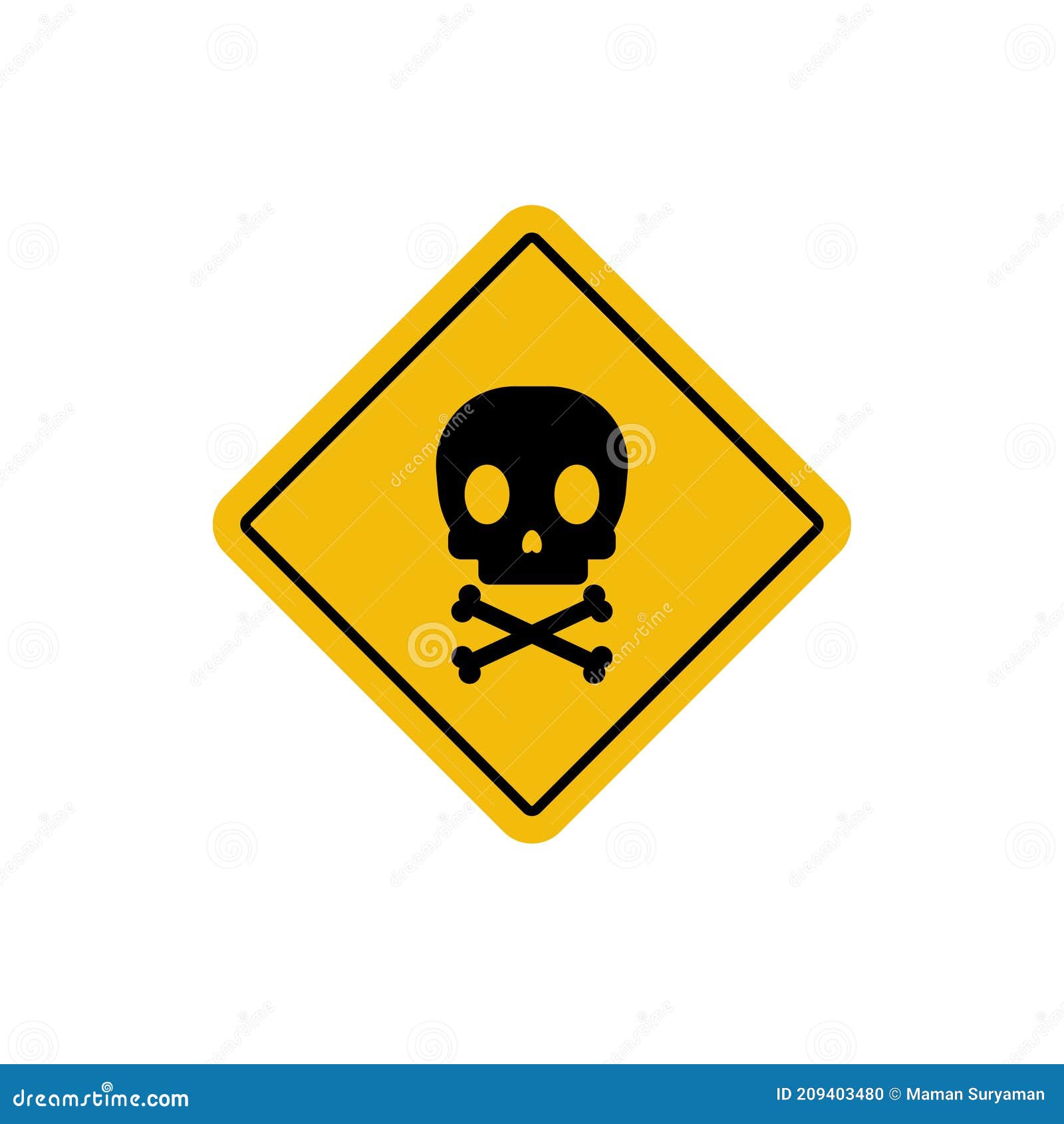 Toxic Safety Sign Icon. Simple Element Illustration. Toxic Safet ...