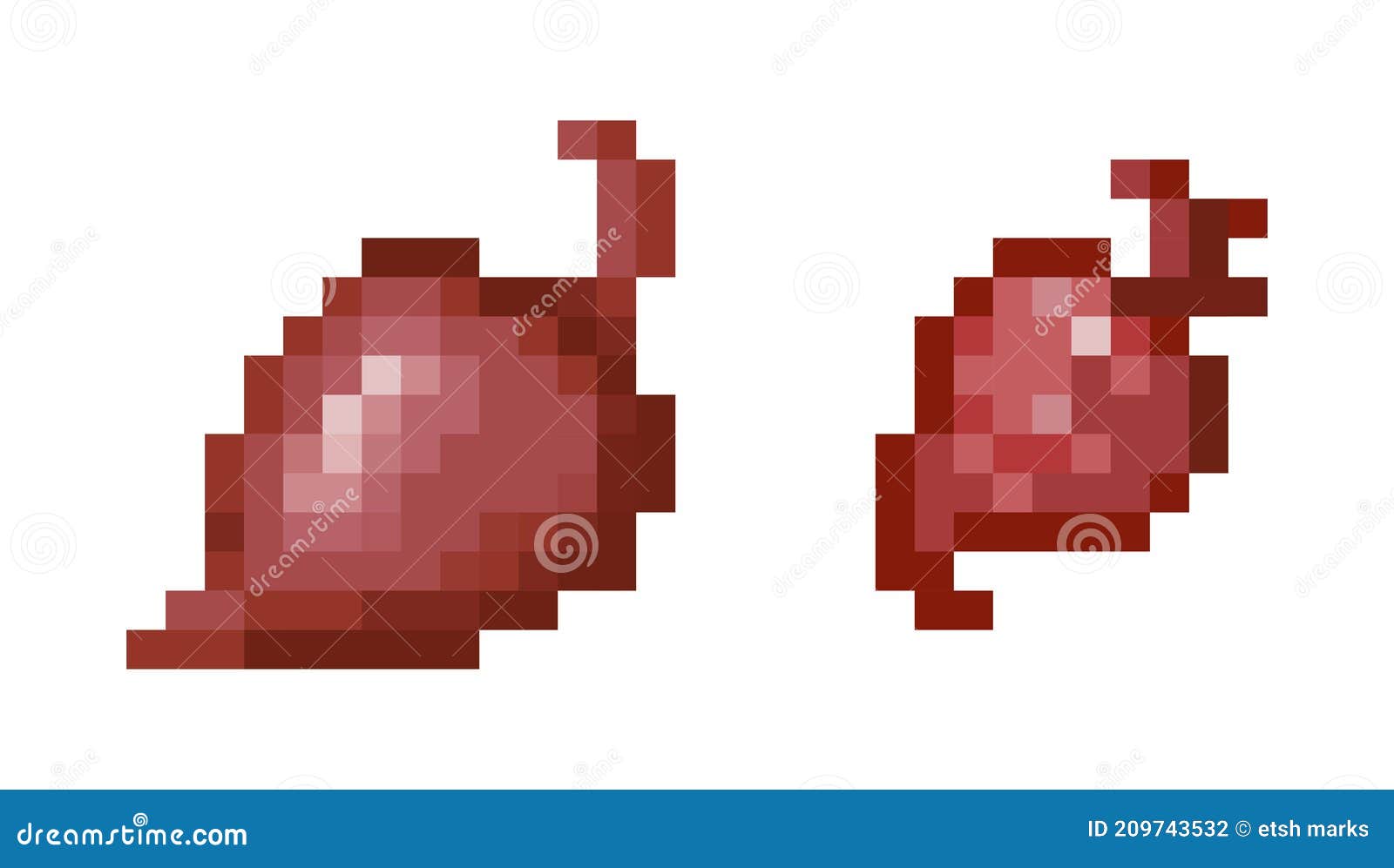 Pixel art of Beetroots. stock vector. Illustration of roots - 209743532