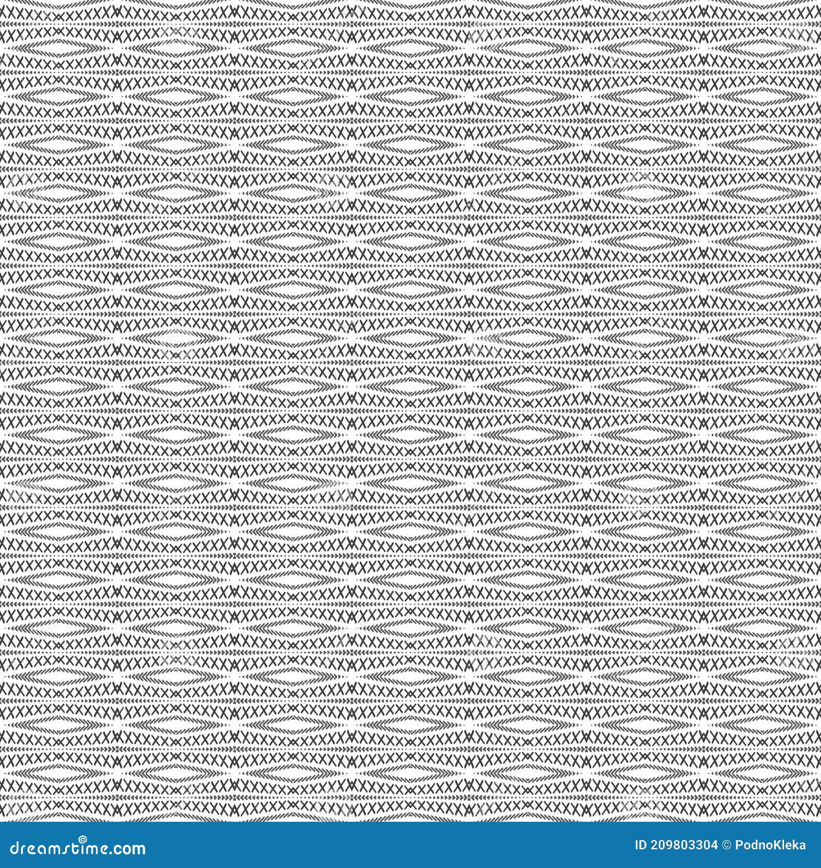 Stylish Stitching Damask Geometric Embroidery Diamonds Vector Seamless ...