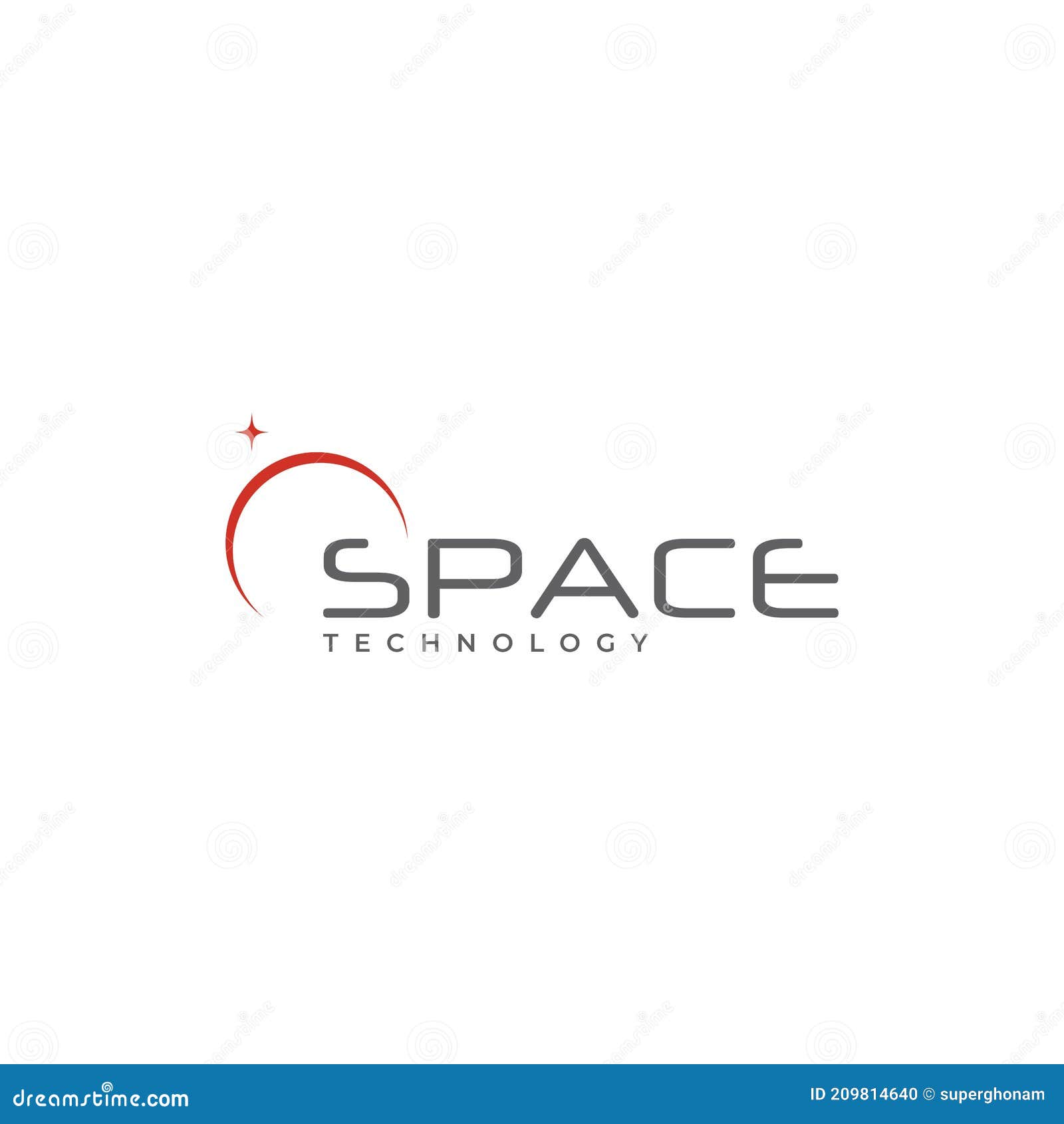 Space Logo Design Inspiration Symbol Vector Template Stock Vector ...