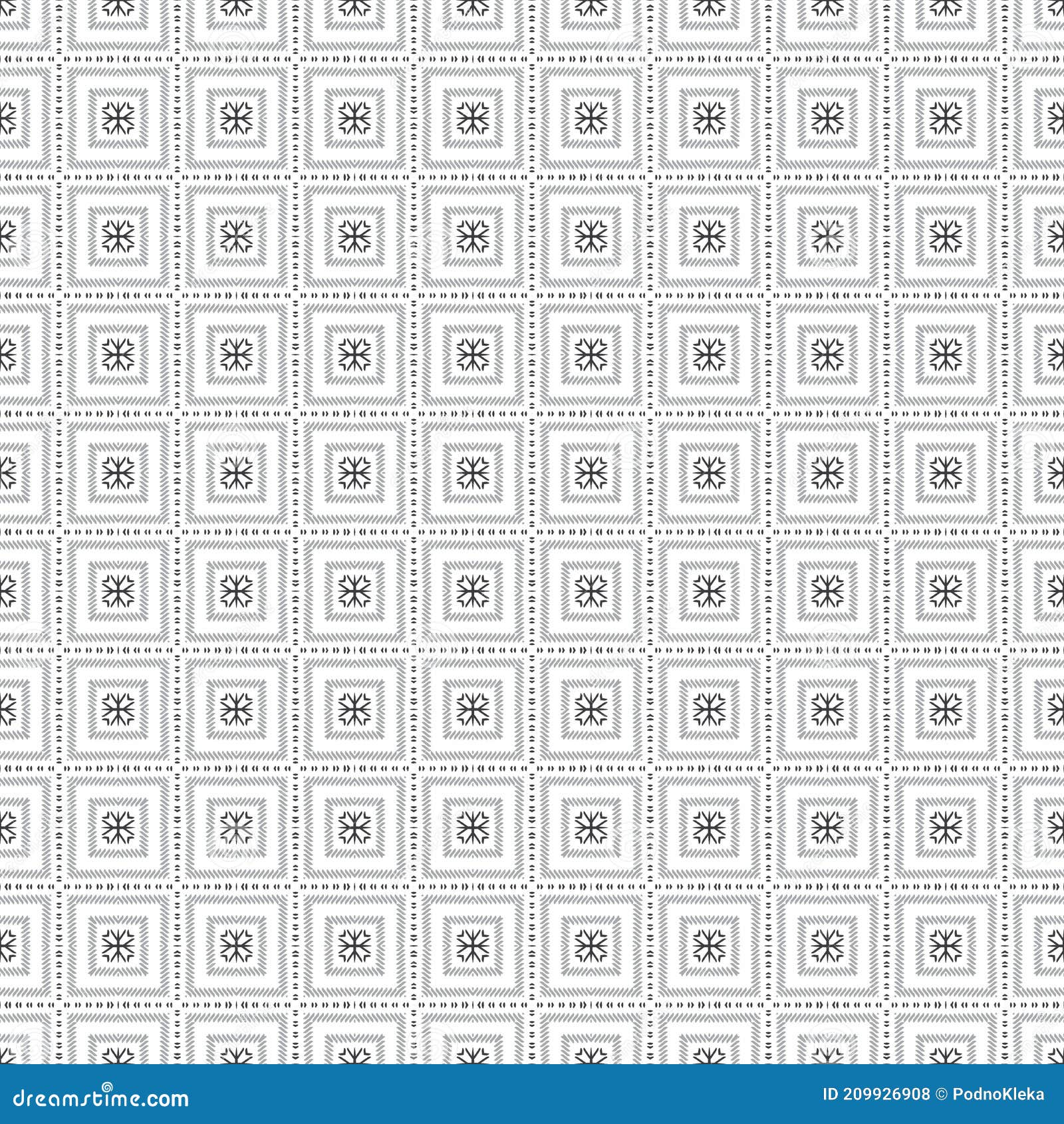 Stitching Geometric Embroidery Squares Vector Seamless Pattern Texture ...
