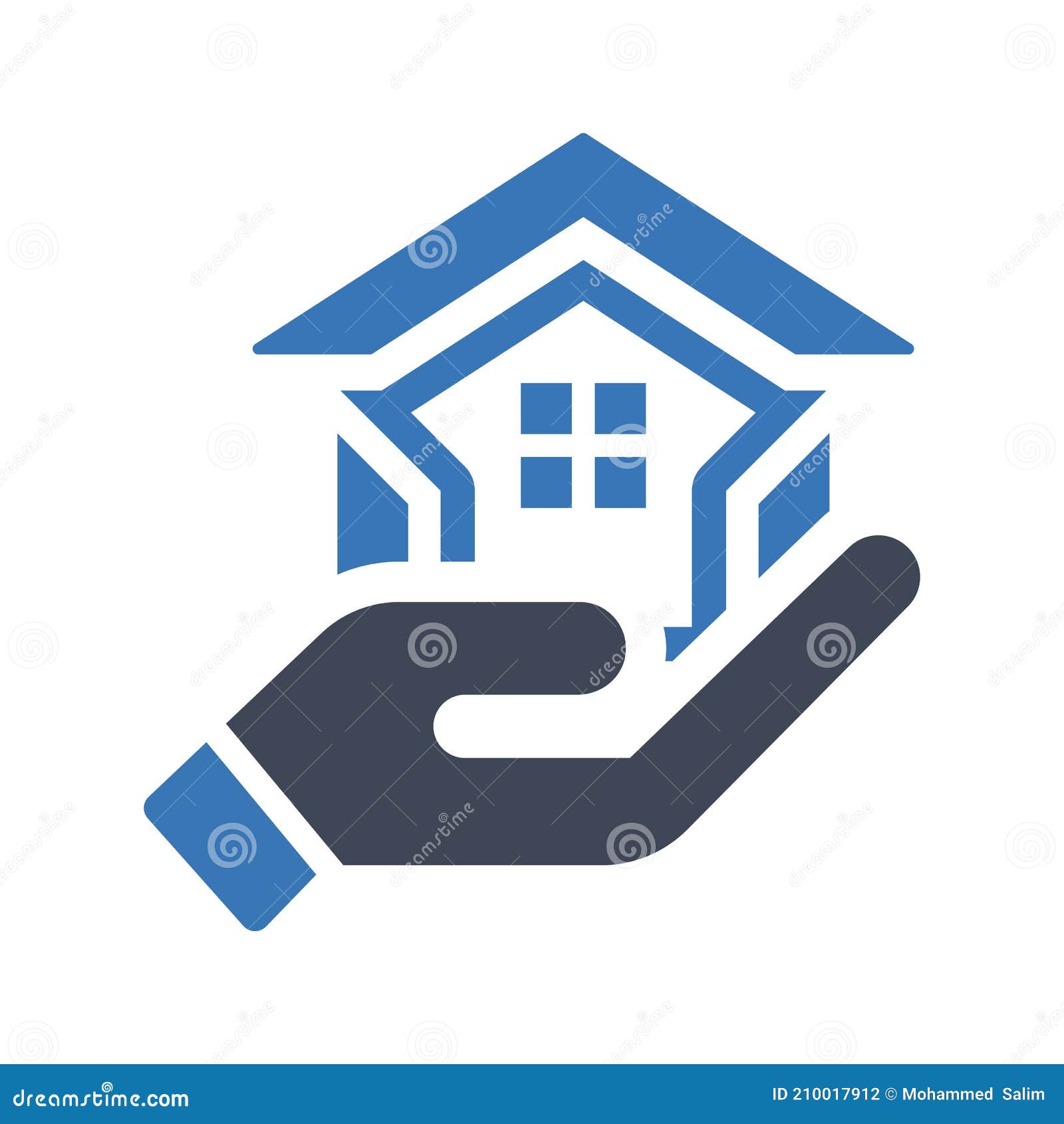 Home Service Icon. Vector Graphics Stock Vector - Illustration of ...