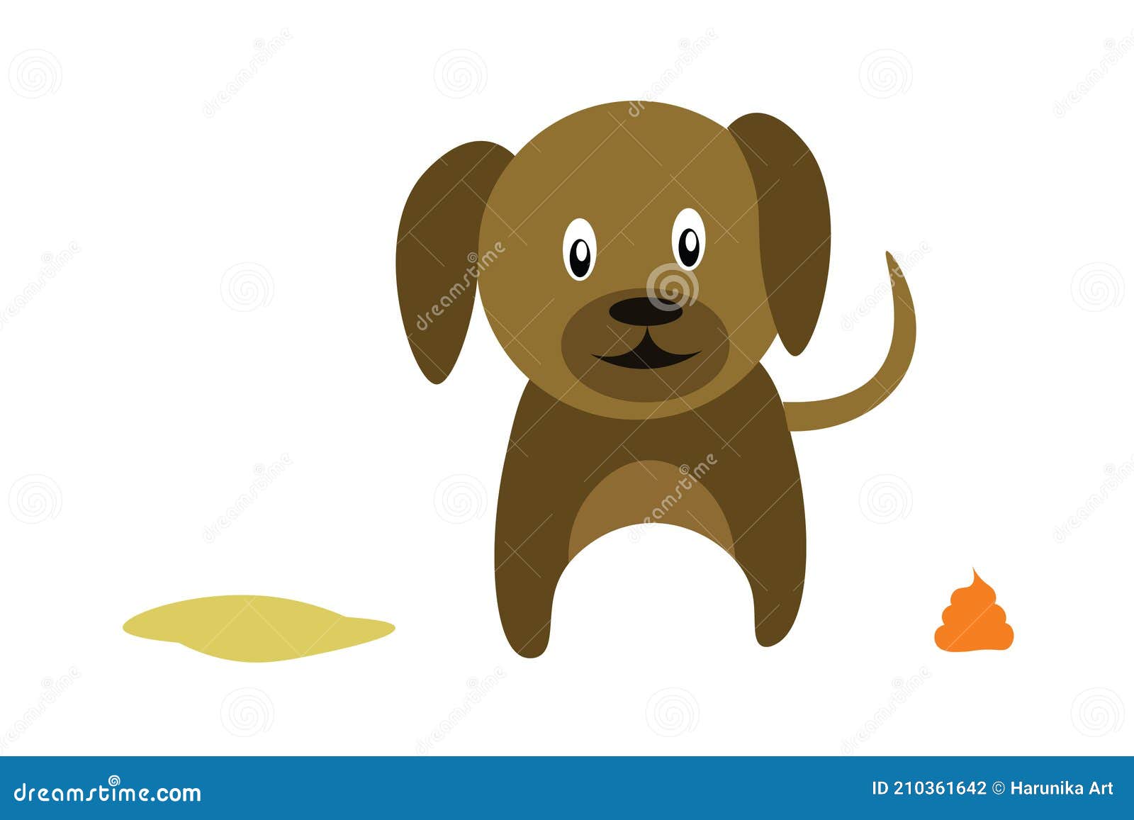 Ferocious Guard Dog Vector Illustration Stock Vector - Illustration of ...