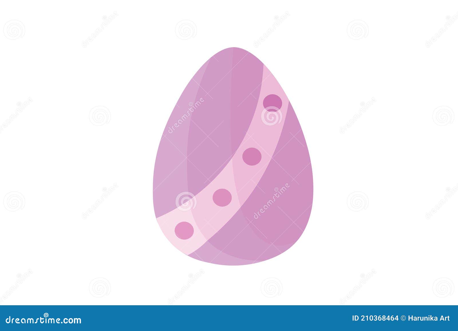 Illustration of Easter Egg Circle Pattern Stock Vector - Illustration ...