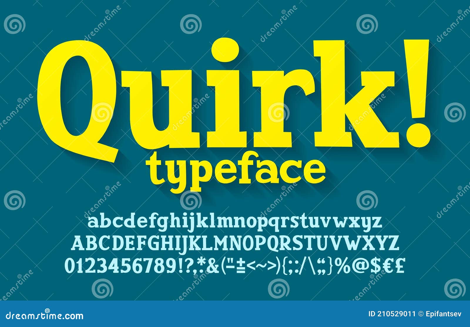Quirk Alphabet Font. Hand Drawn Uppercase and Lowercase Letters ...