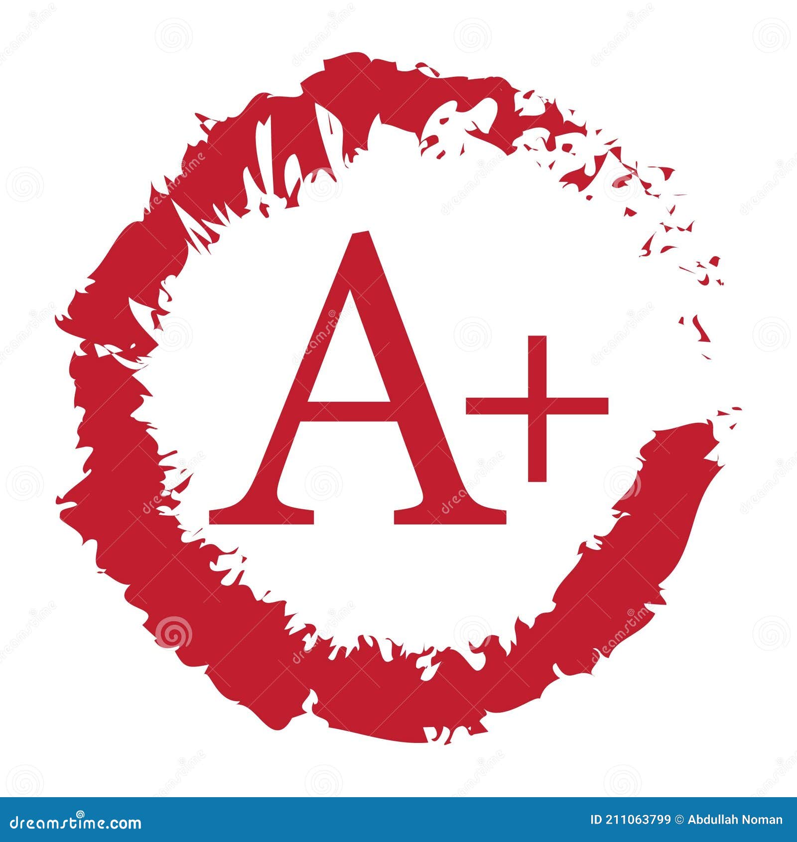 A plus logo design vector stock vector. Illustration of alphabet ...