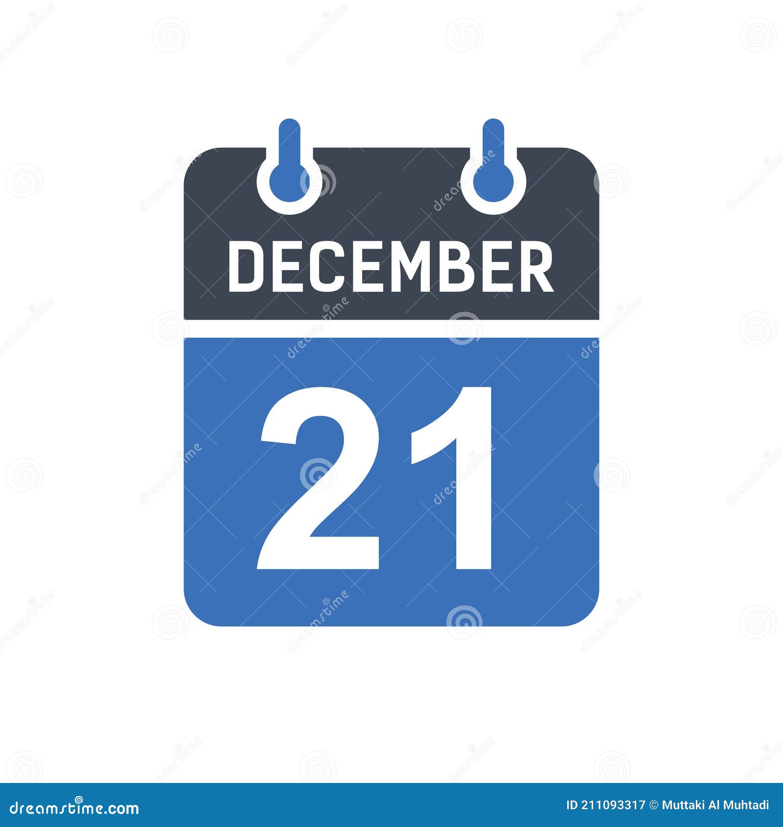 December 21 Calendar Date Icon, Event Date Icon, Calendar Date, Icon ...