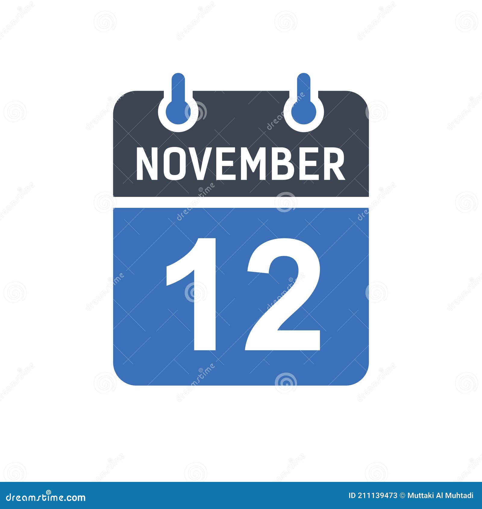 November 12 Calendar Date Icon, Event Date Icon, Calendar Date, Icon ...