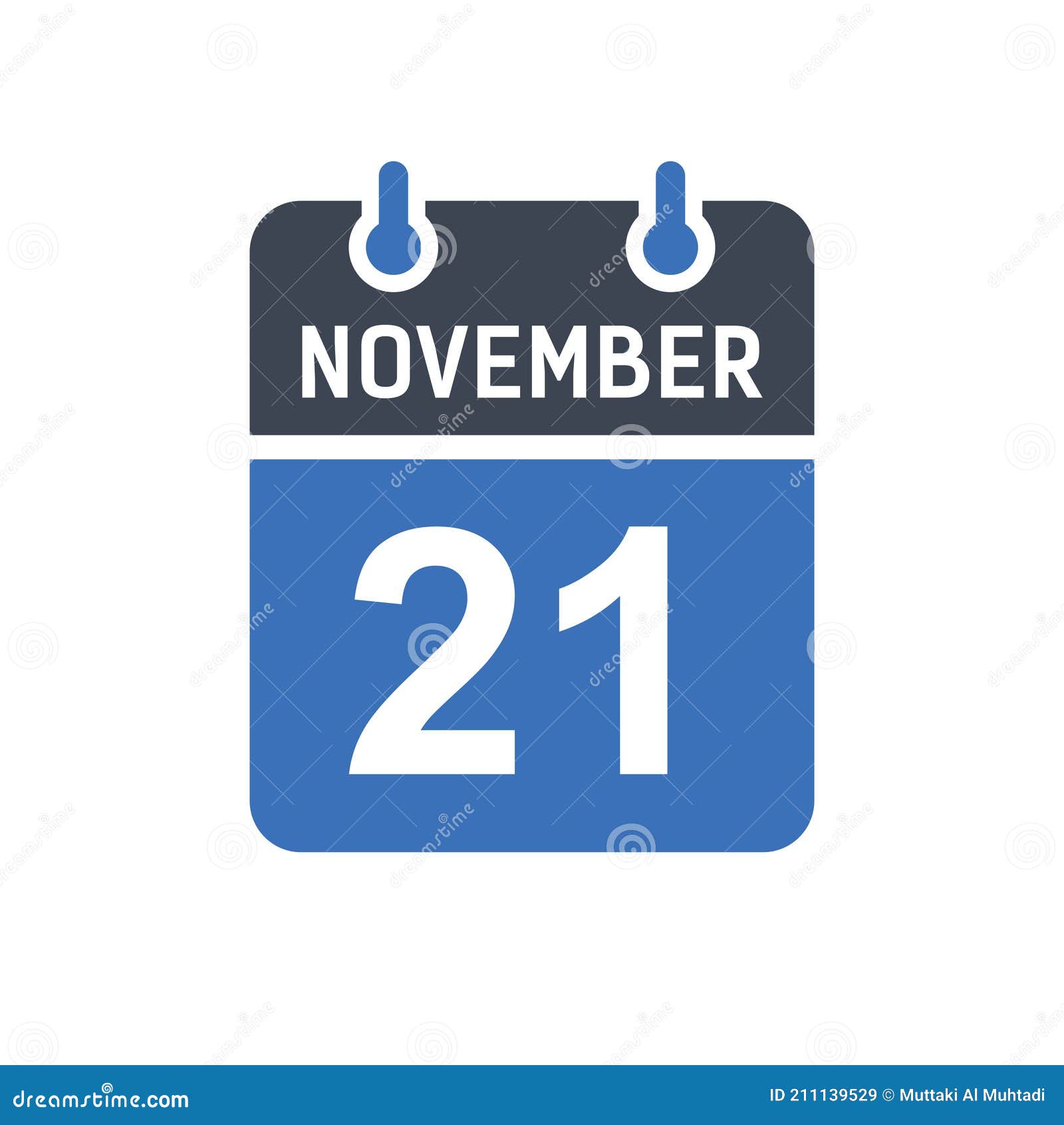November 21 Calendar Date Icon, Event Date Icon, Calendar Date, Icon ...