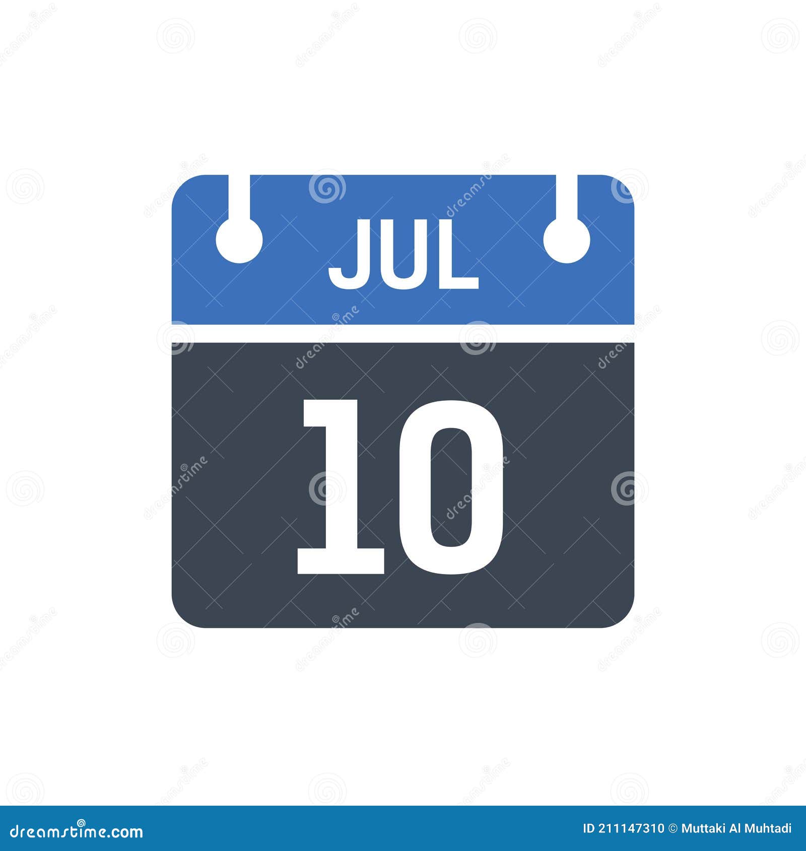 July 10 Calendar, Date, Interface, Time Icon, Web, Internet, Setting ...